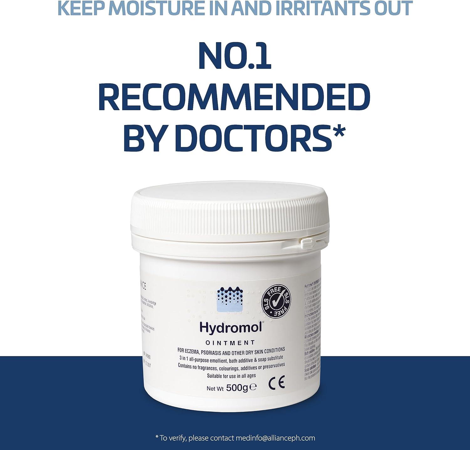 Hydromol Ointment 50g for Dermatitis, Eczema, Psoriasis & Dry Skin ...