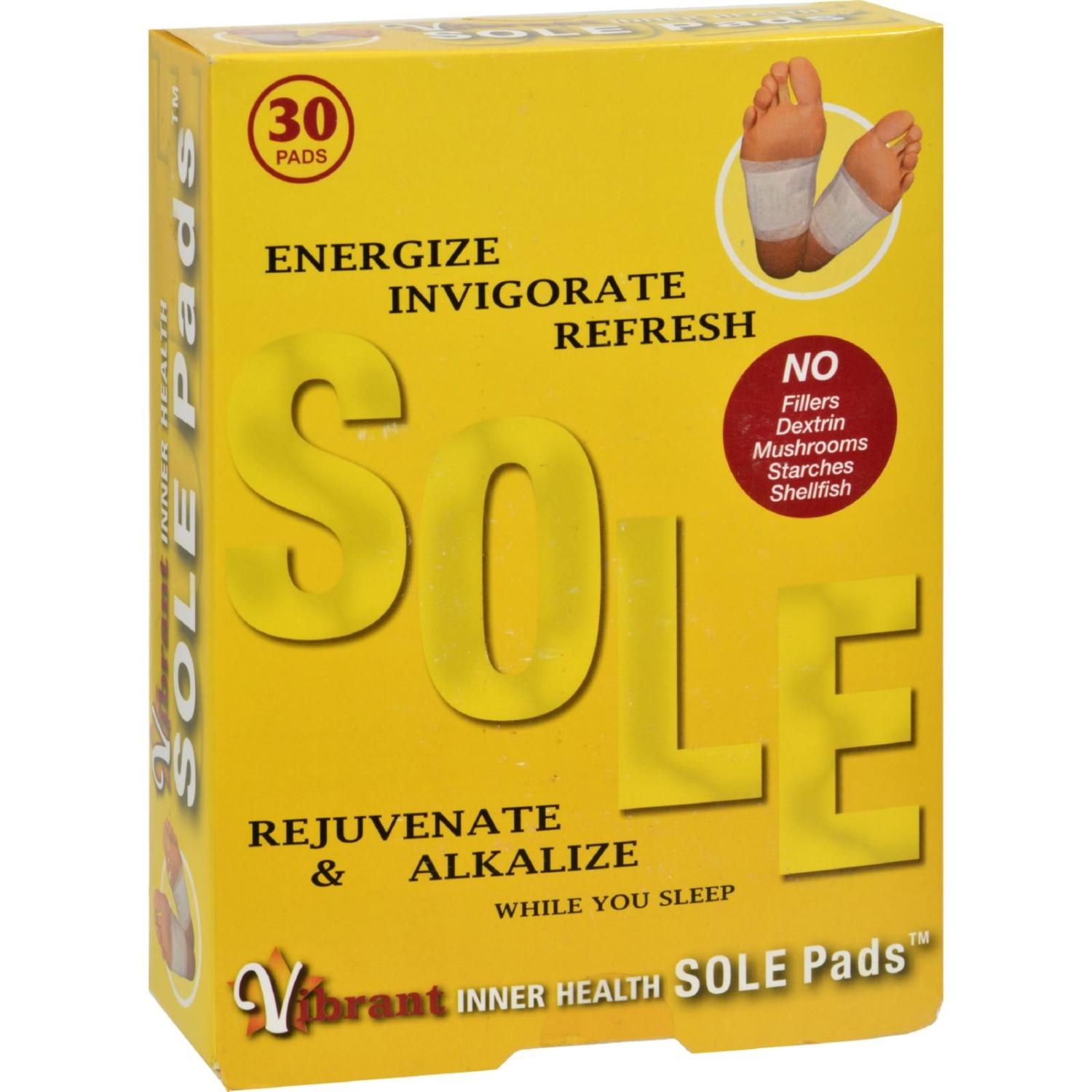 Inner Health Sole Pads - Set of 30 Pads for Improved Wellness | Buy Now ...