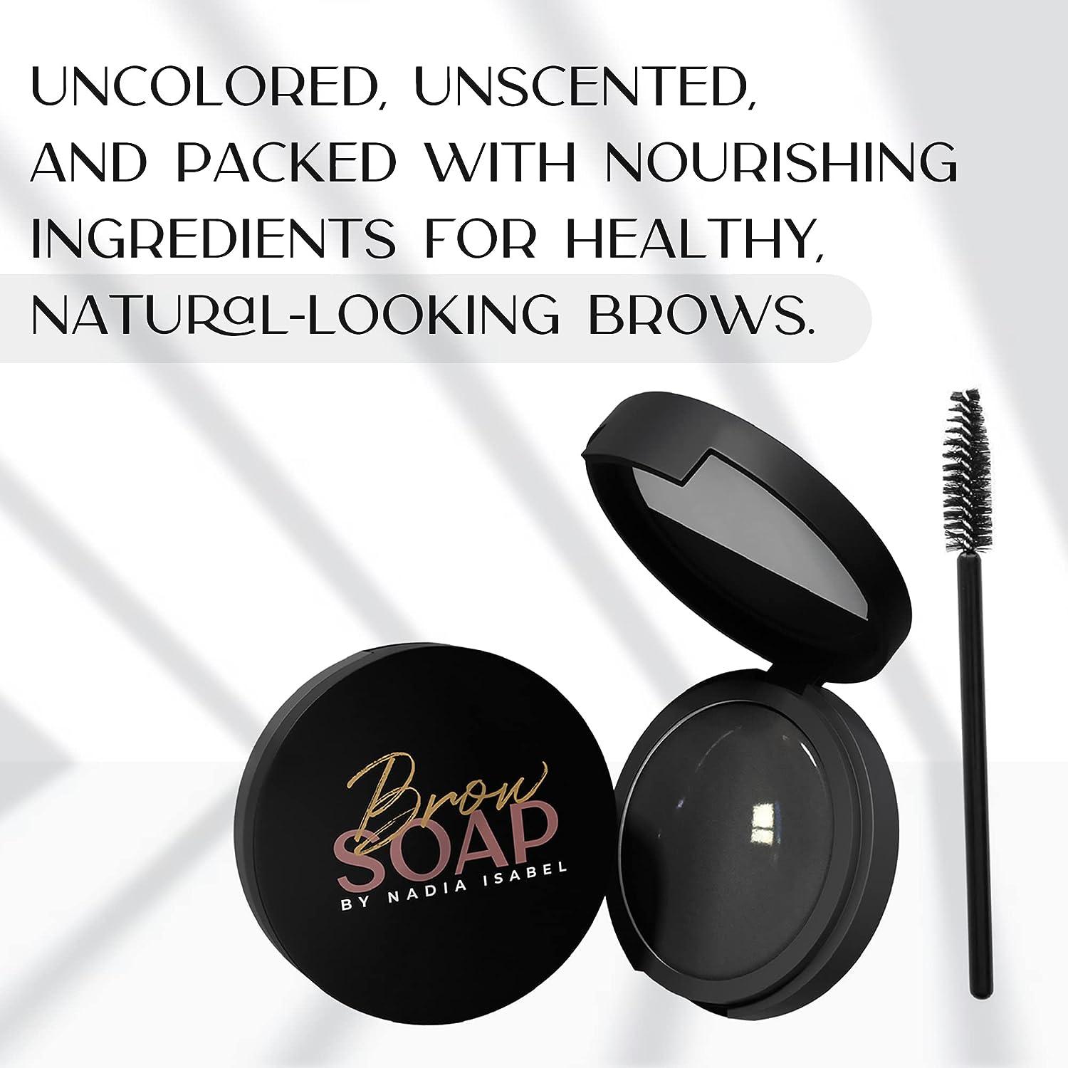 Nadia Isabel Brow Soap Kit - Eyebrow Lamination Effect with Spoolie ...
