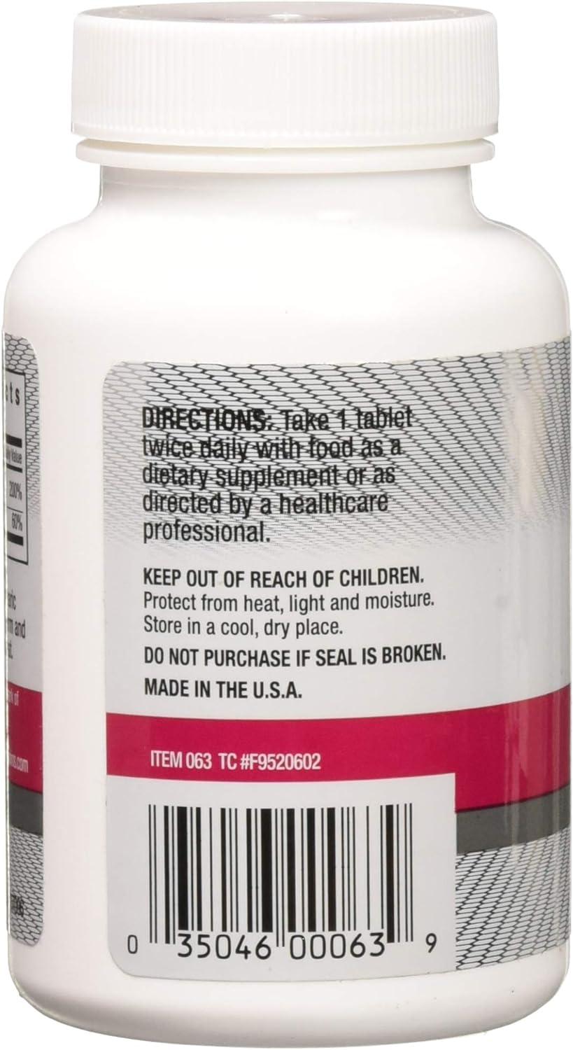 Calcium Carbonate 600mg + D Tablets 60's - Bone Health Supplement | Buy Now with Express ...