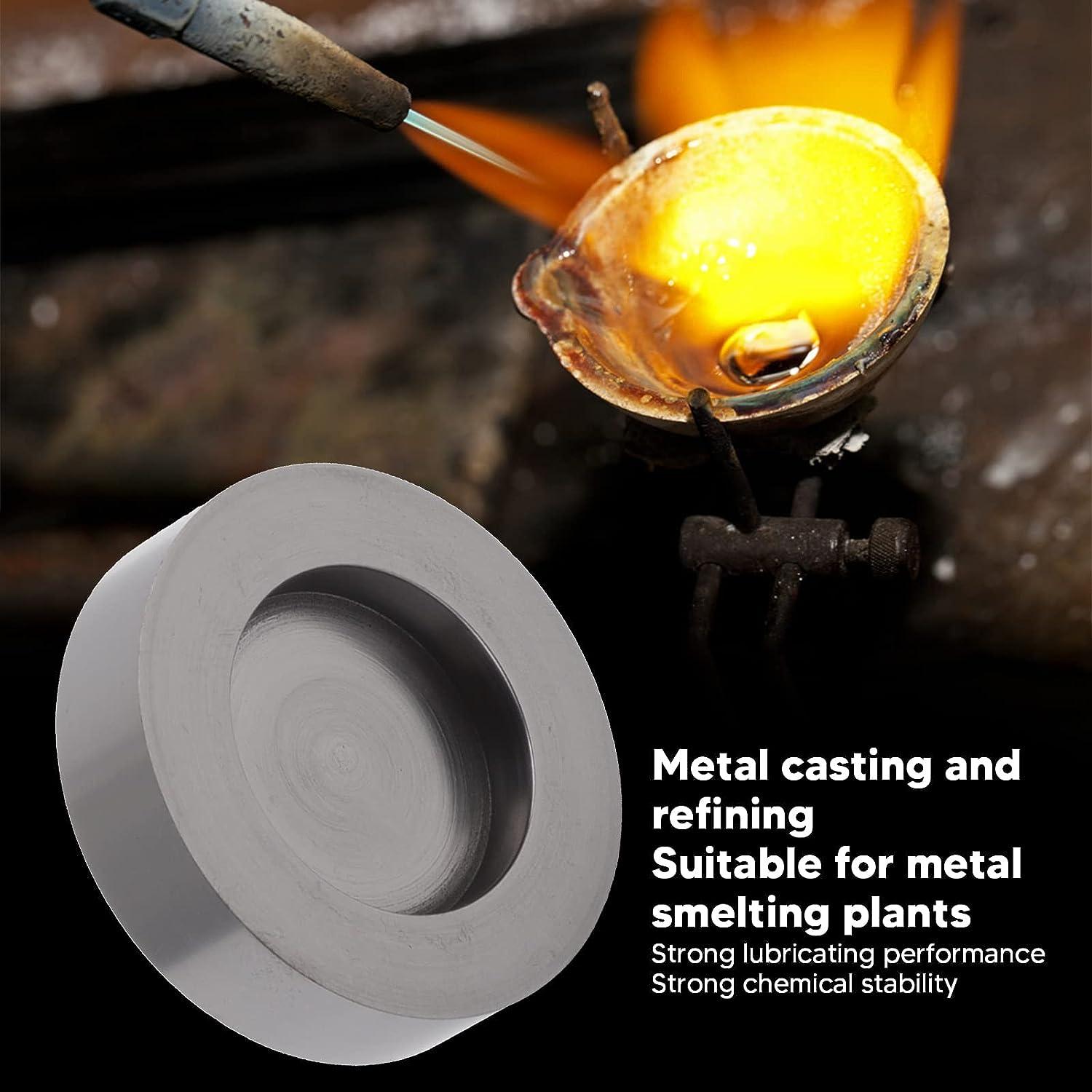 Graphite Melting Ingot Mold for Jewelry Metal Refining - Gold, Silver ...