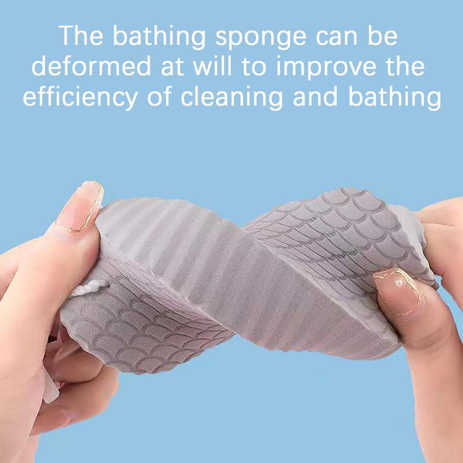 Ultra-Wide Bathing Sponge for Baby & Kids | Gentle Shower Washing ...