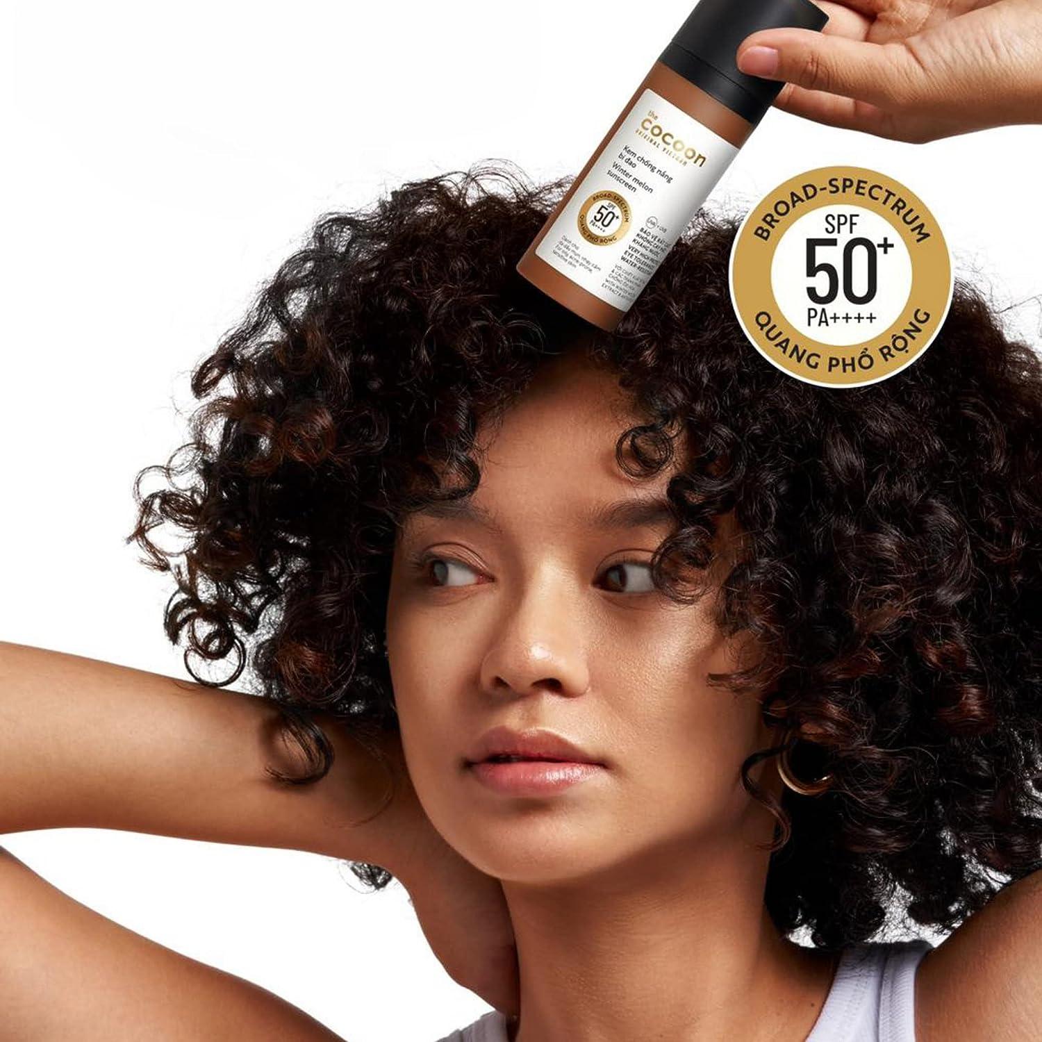 Cocoon Winter Melon Sunscreen - 1.69 fl oz | SPF 50+ Protection | Buy ...