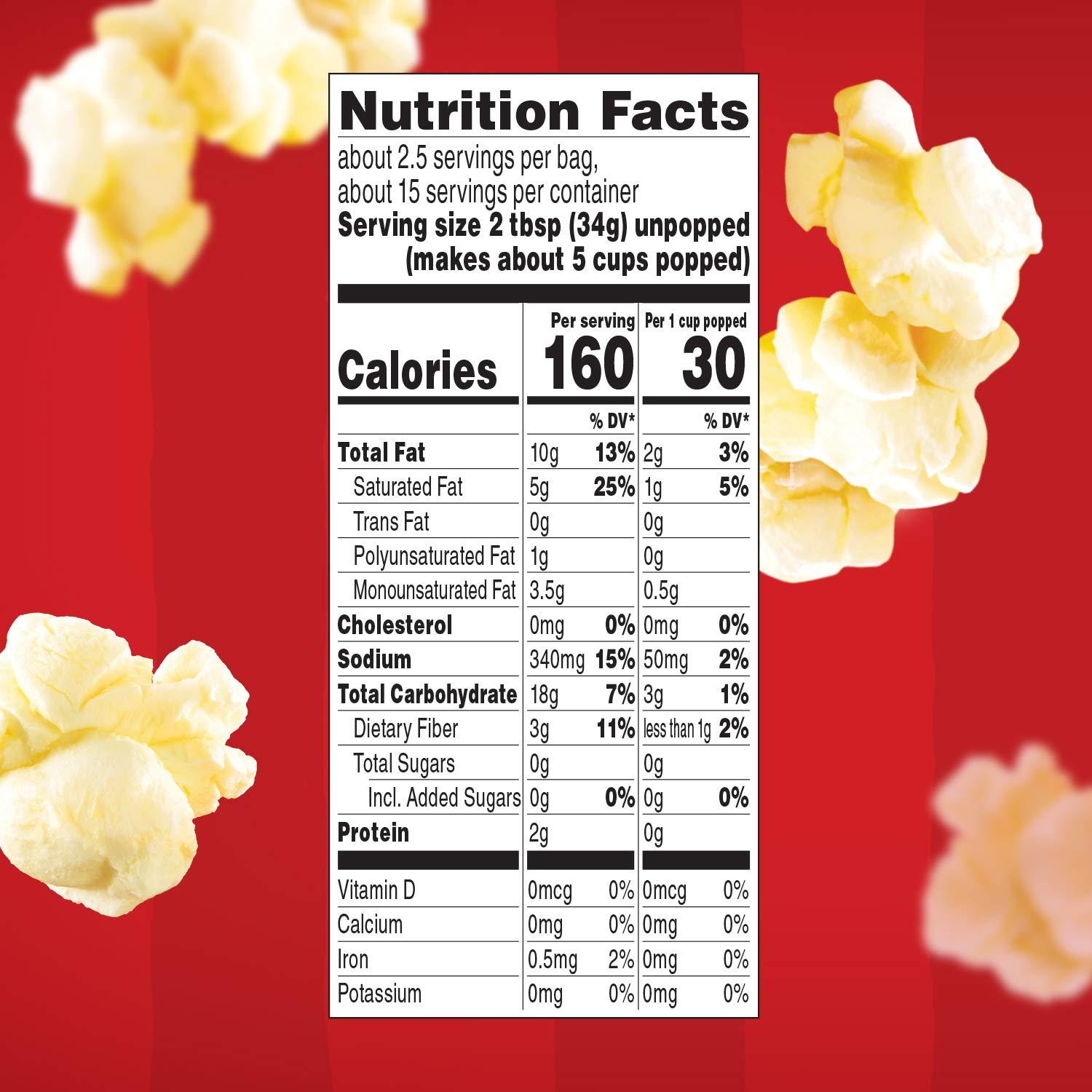 Orville Redenbacher's Naturals Simply Salted Microwave Popcorn 6-Count ...