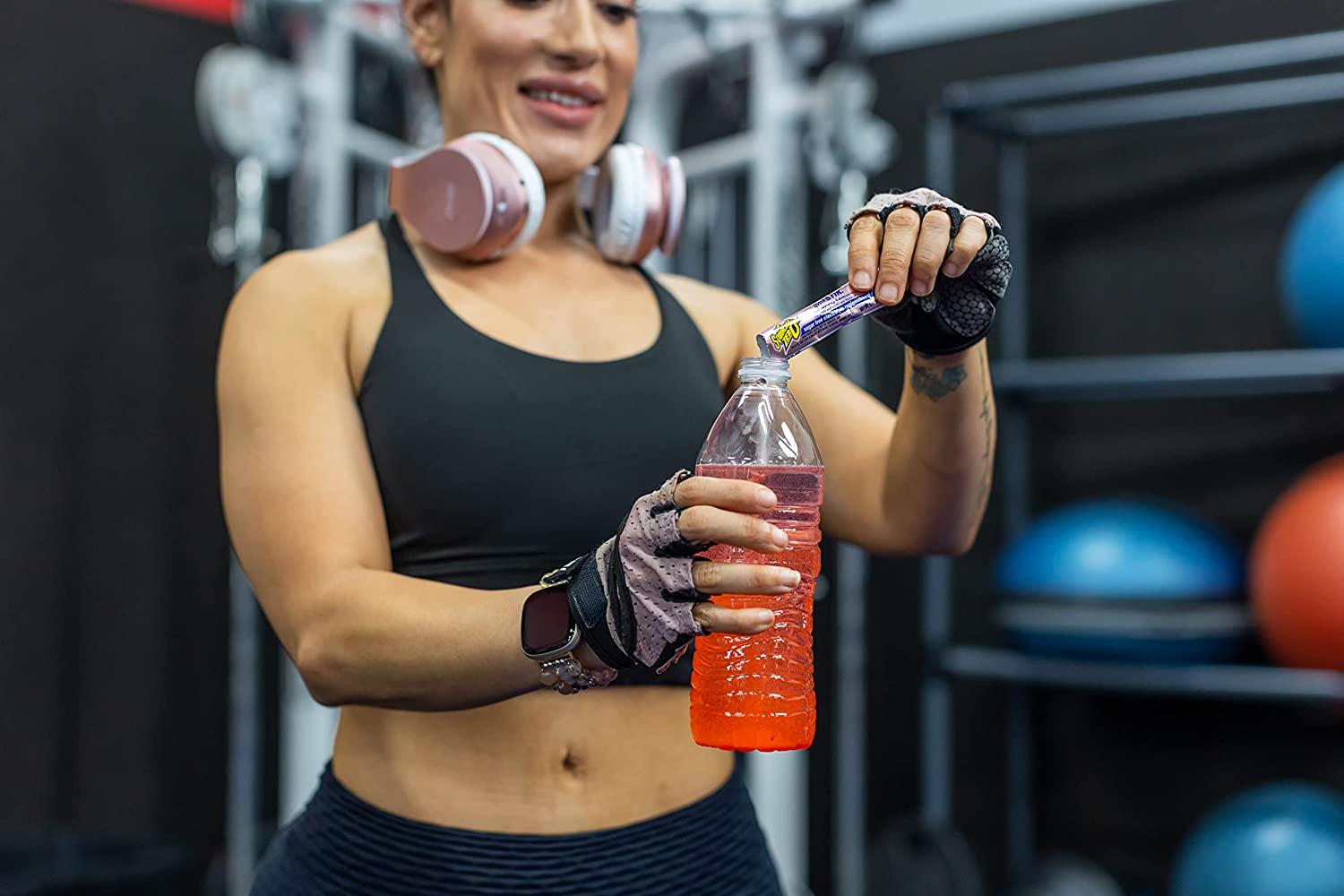 Sqwincher Zero Qwik Stik Sugar Free Fruit Punch 0.11 oz (Pack of 50 ...