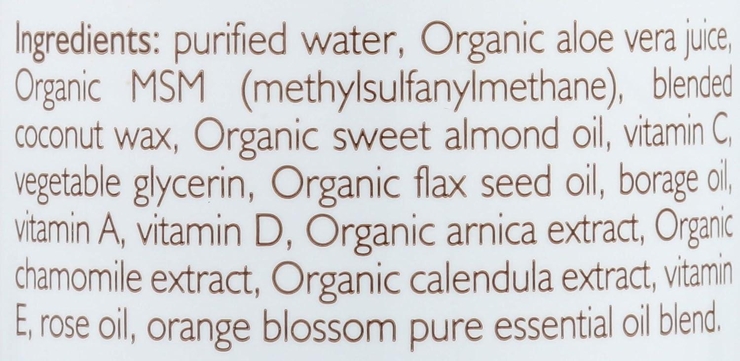 Griffin Remedy Body Lotion with MSM - Orange Blossom | Hydrating Vegan ...