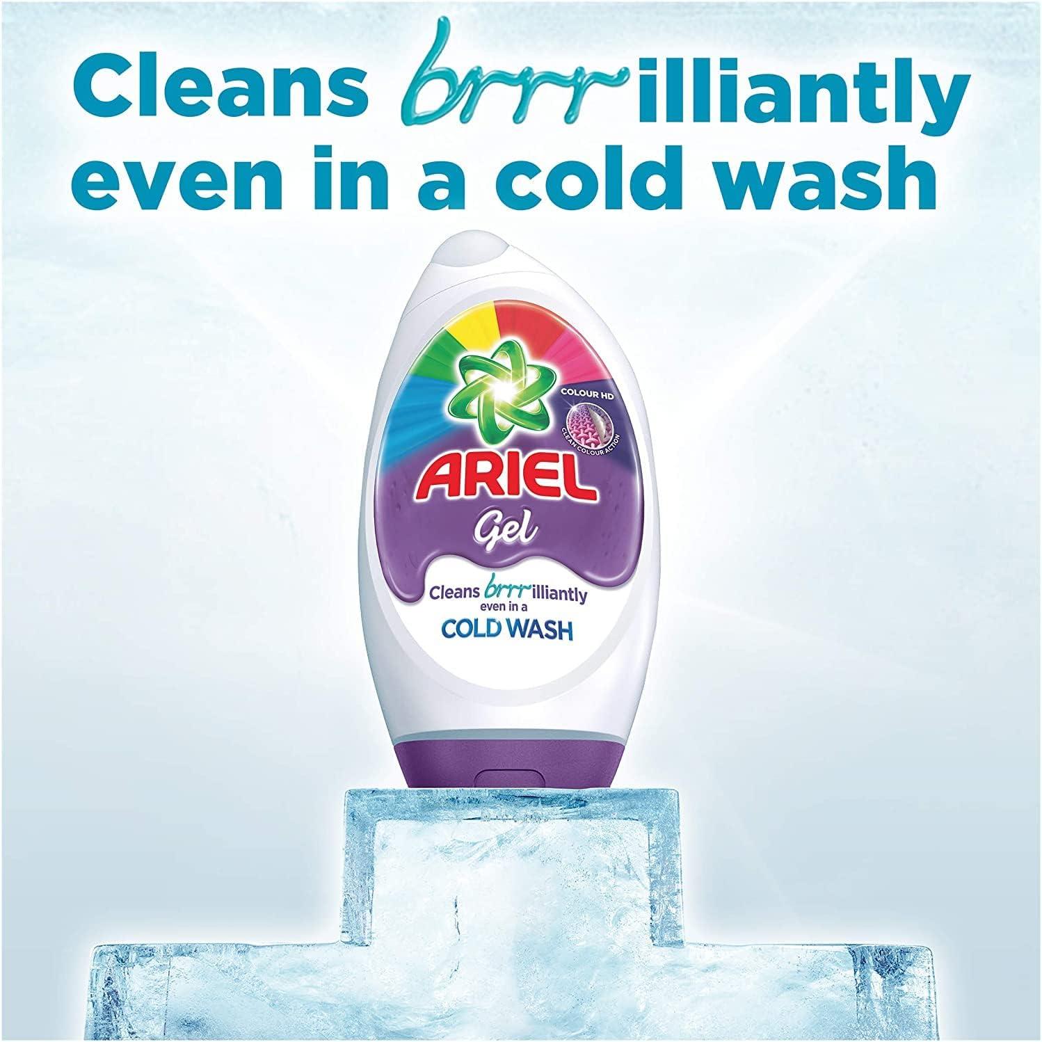 Ariel Washing Liquid Laundry Detergent Gel 144 Washes (888 ml x 6 ...
