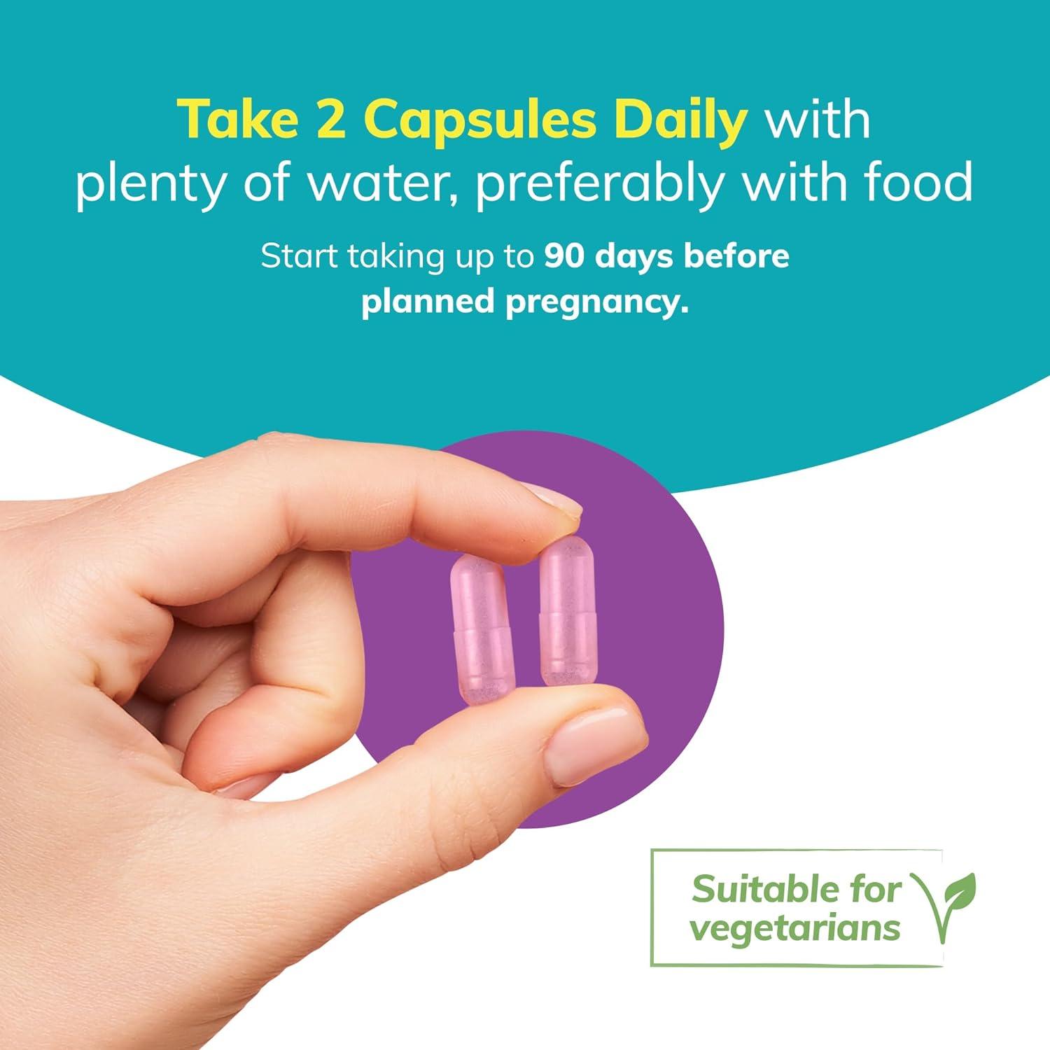 Conceive Plus Women's Fertility Support - 60 Caps - 30 Day Supply ...