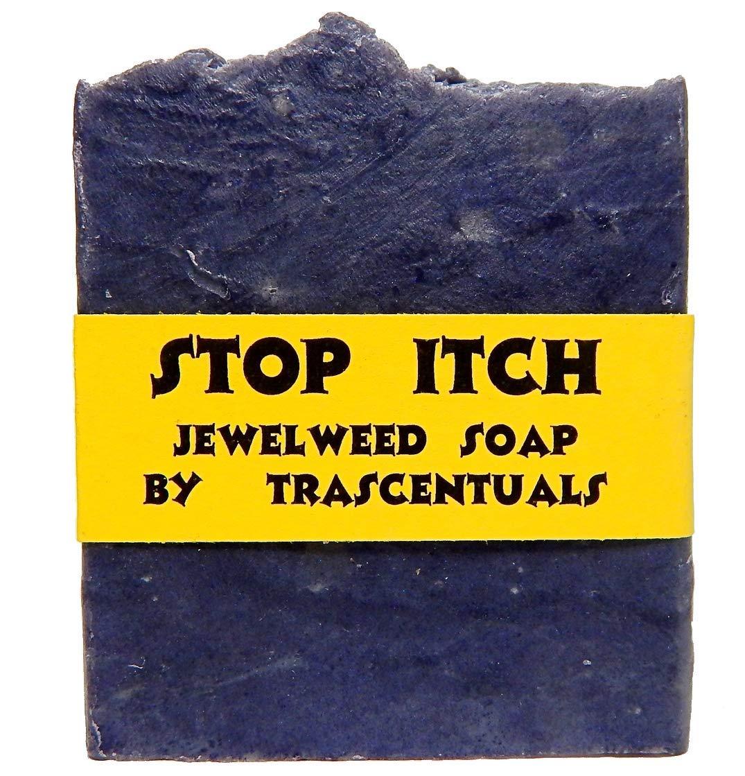Stop Itch Poison Ivy Soap with Jewelweed - Removes Urushiol, Soothes ...