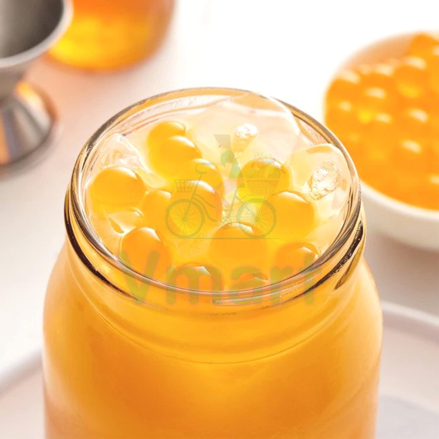 Tanoshiya Popping Boba Fruit Flavour Bursting Bubbles 1.3kg | Tapioca ...