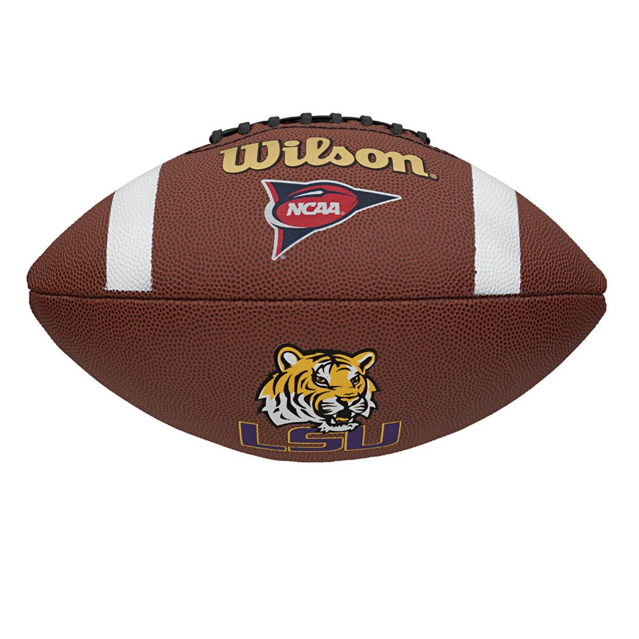 Wilson NCAA LSU Tigers Team Composite Football - Premium Quality & Fast ...