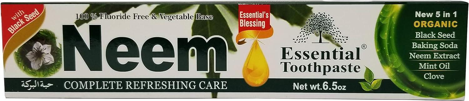 Neem Essential Toothpaste 5-in-1 Formula 6 Pack - Natural Oral Care Solution | Buy Now with ...
