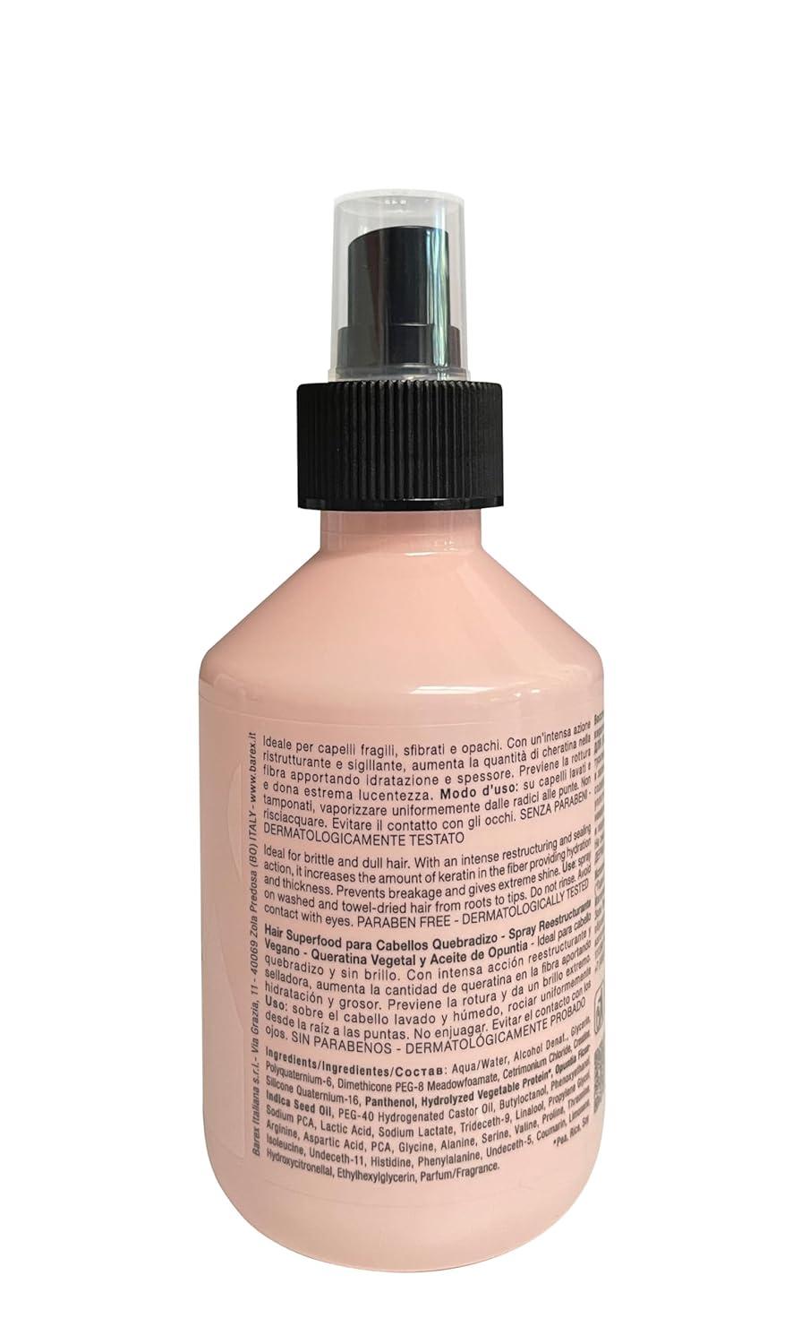 Vegan Restructuring Spray 200ml by Barex Italiana | Buy Now with ...