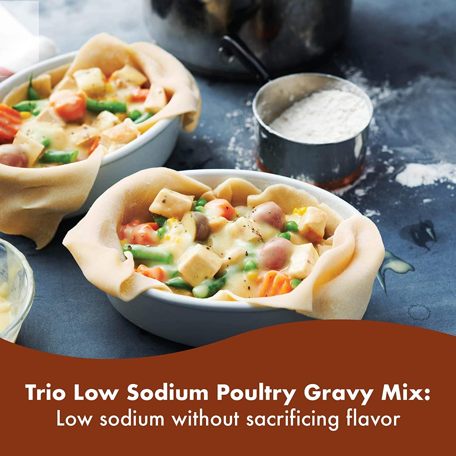 Low Sodium Trio Chicken Gravy Mix 22.6-oz Bag - Just Add Water | Shop ...