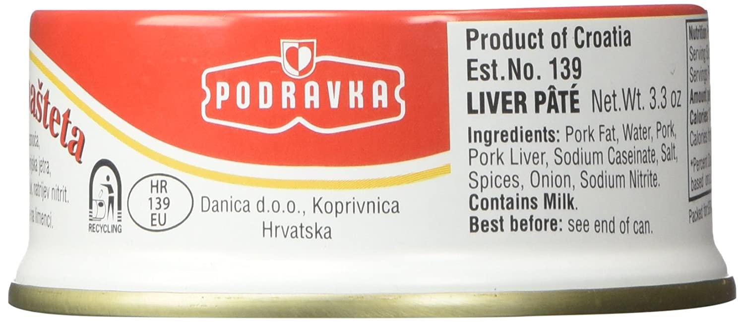 Podravka Liver Pate 3.5 Oz (Pack of 2) | Buy Now with Express ...