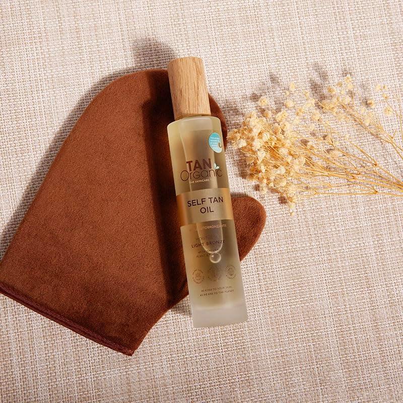 TanOrganic Self Tanning Oil 100ml - Certified Organic, Vegan Formula ...