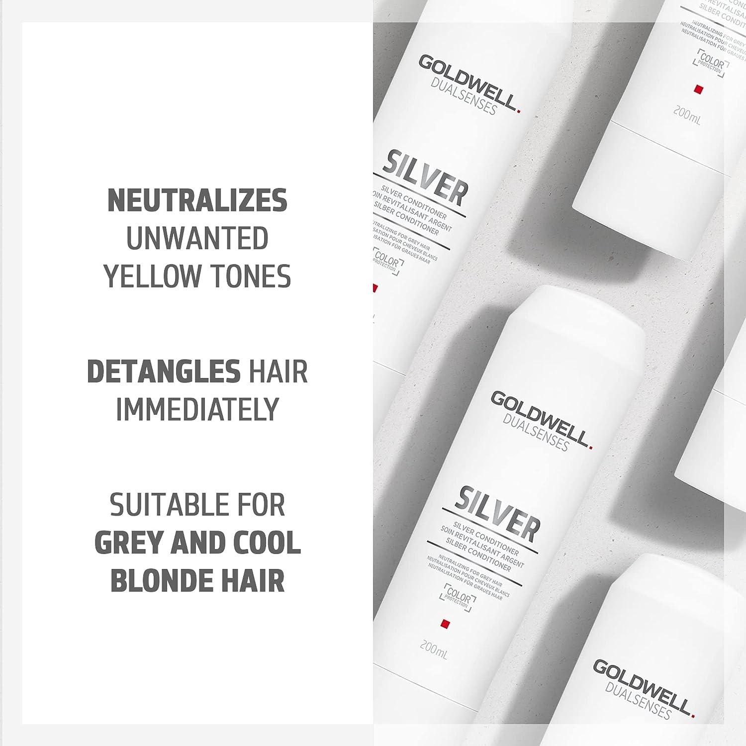Goldwell Dualsenses Silver Conditioner - Enhance and Maintain Silver ...