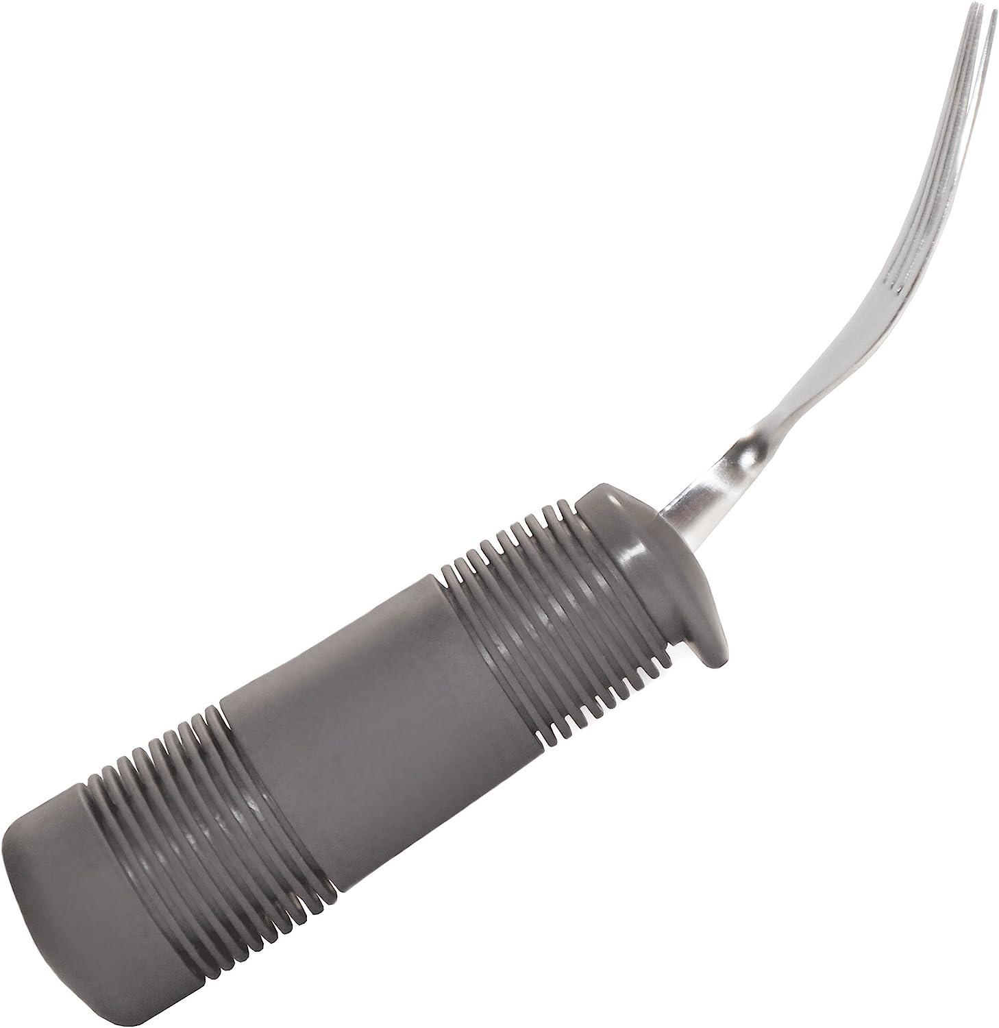 Rehabilitation Advantage Weighted Fork with Rubber Handle - Ergonomic ...