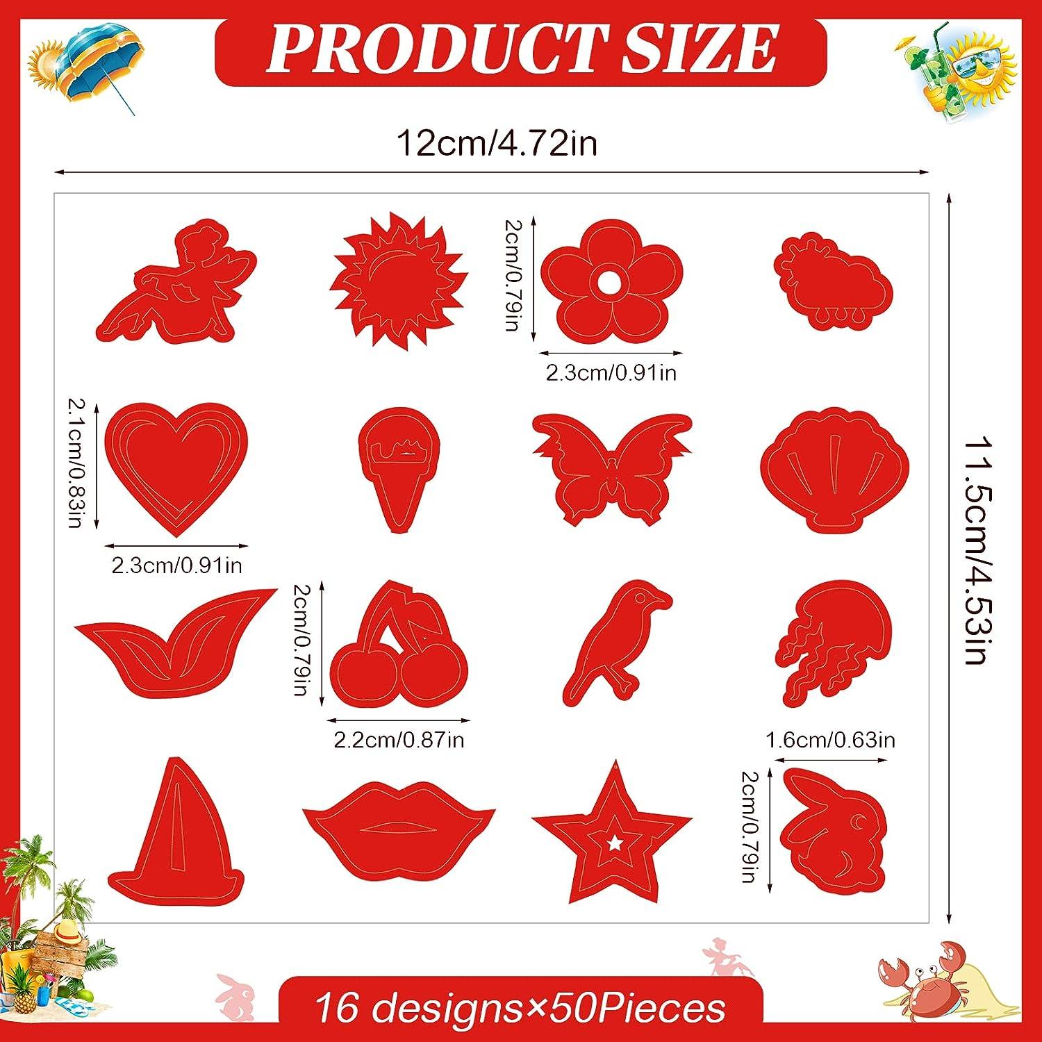 800 Pieces Tanning Sunbathing Stickers Perforated Self Adhesive Body ...