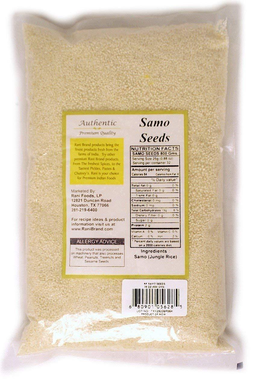 Rani Samo Seeds Whole 28oz (800g) | Japanese Barnyard Millet | All ...