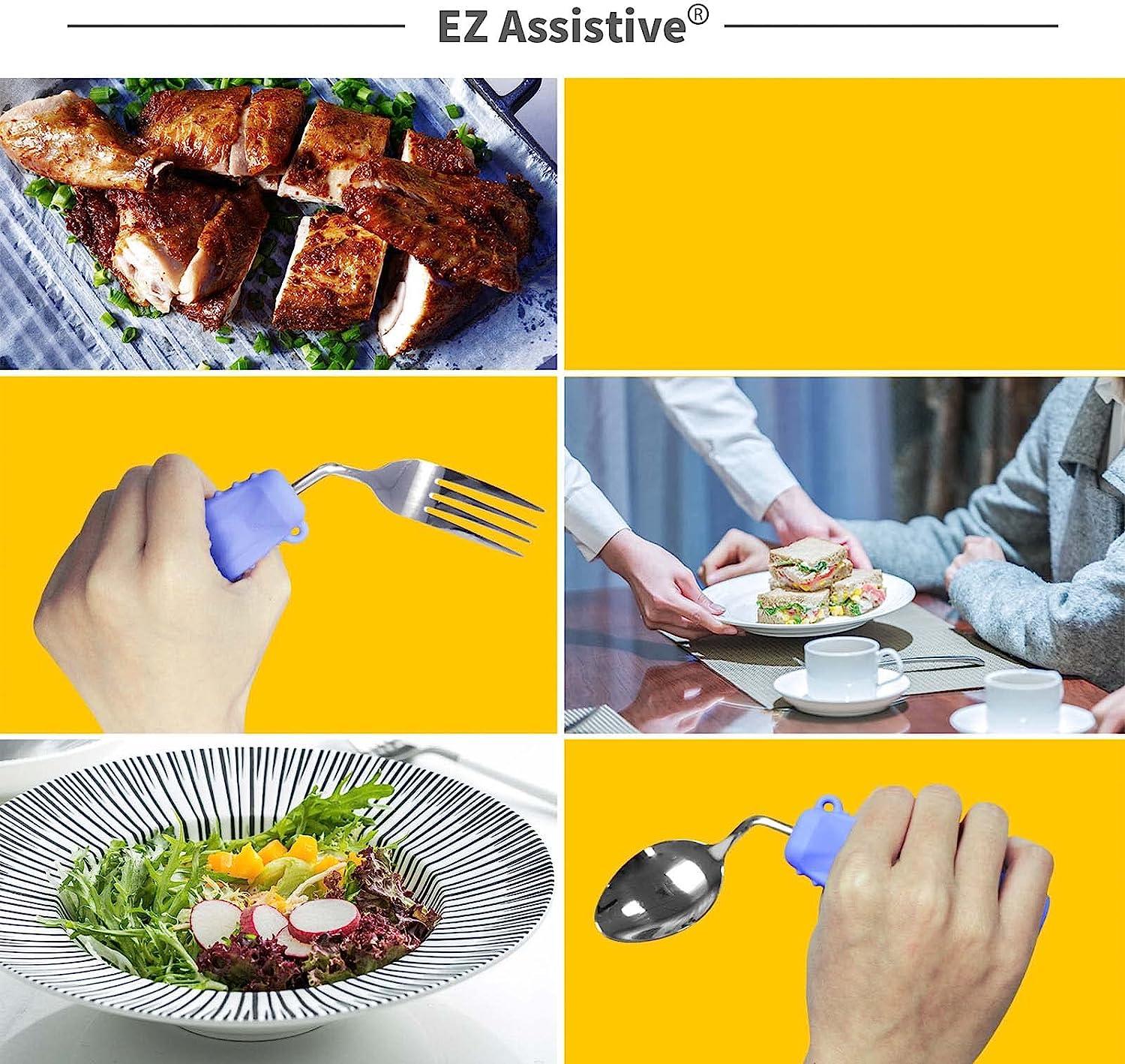 Weighted Adaptive Spoon for Hand Tremors - Easy-to-Hold Design for ...