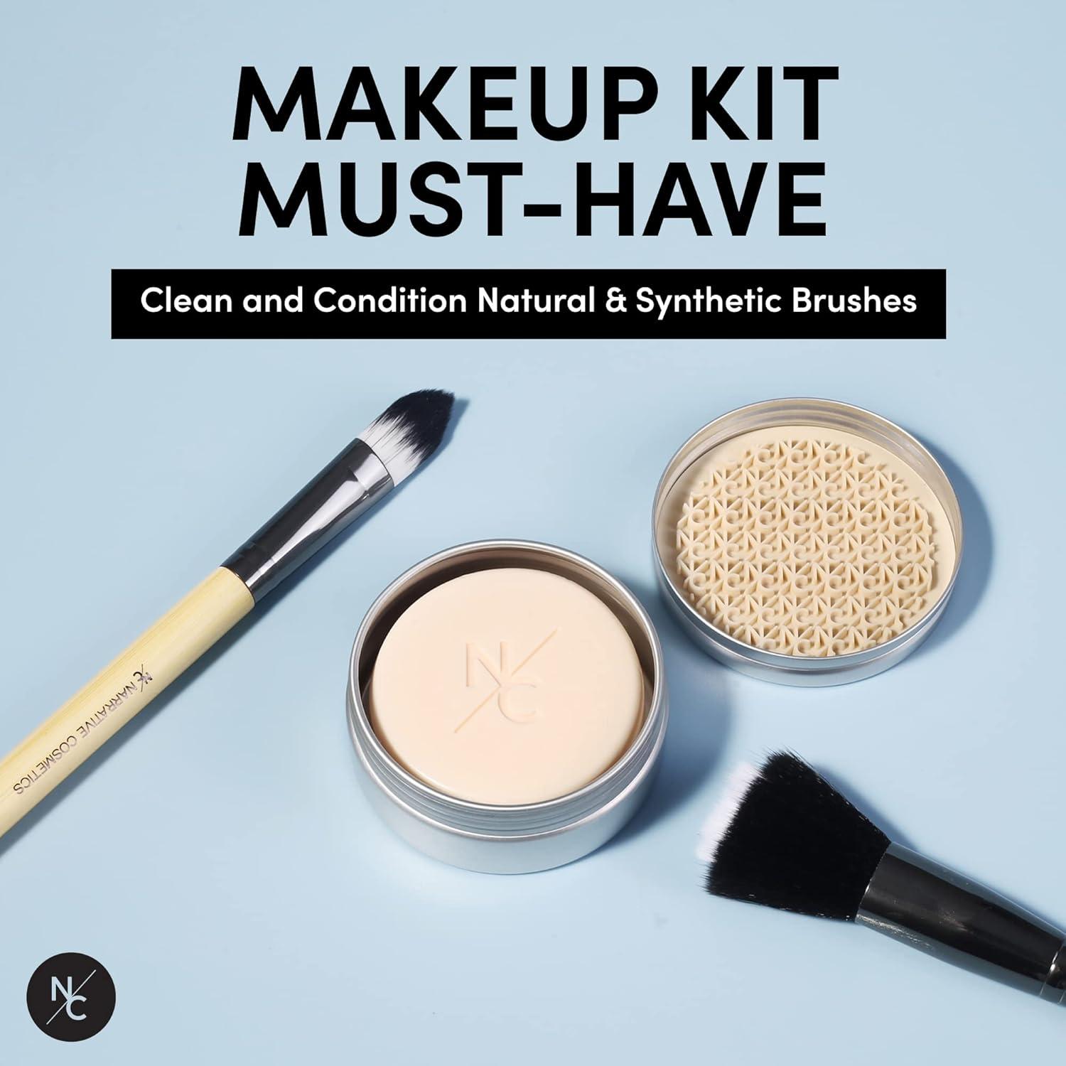 solid makeup brush cleanser