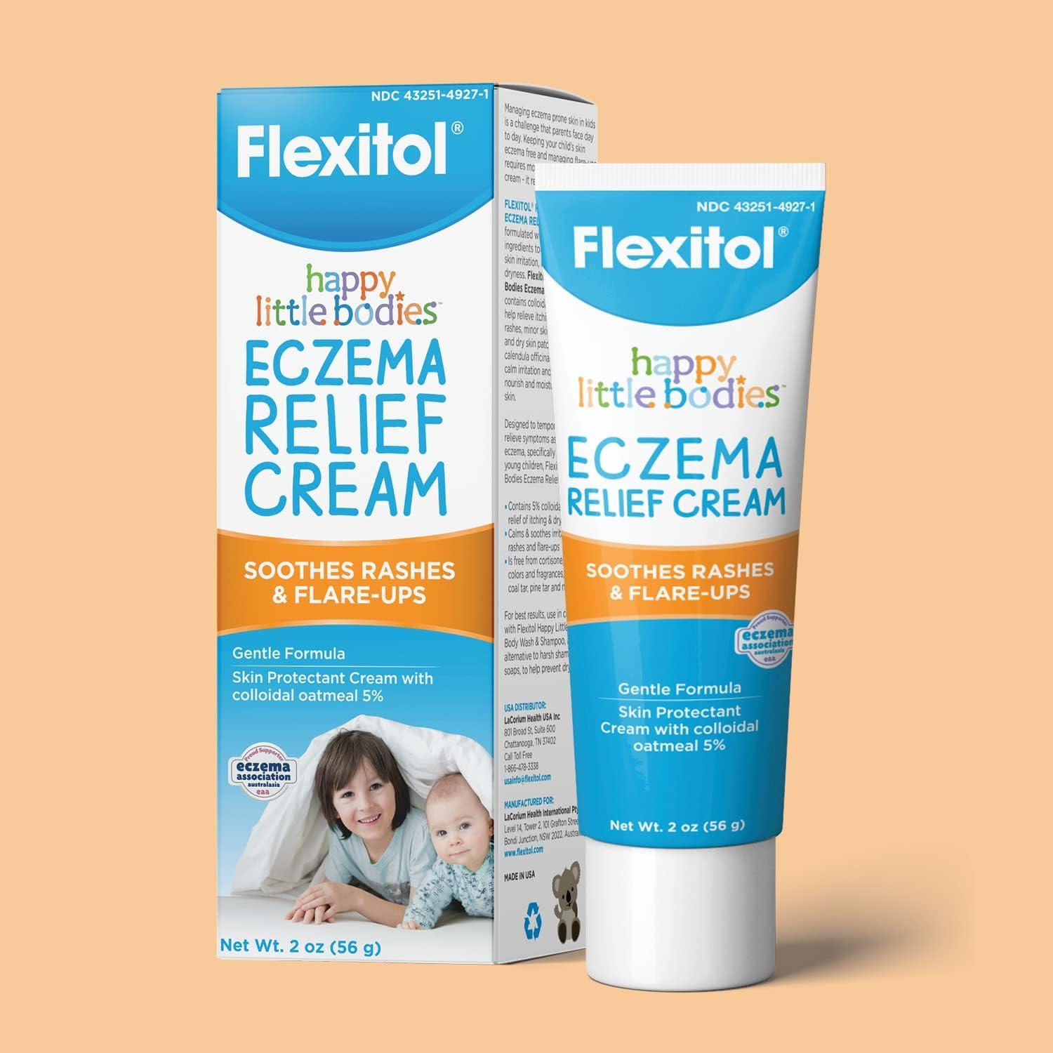 Flexitol Happy Little Bodies Eczema Relief Cream 2oz - Soothes and ...