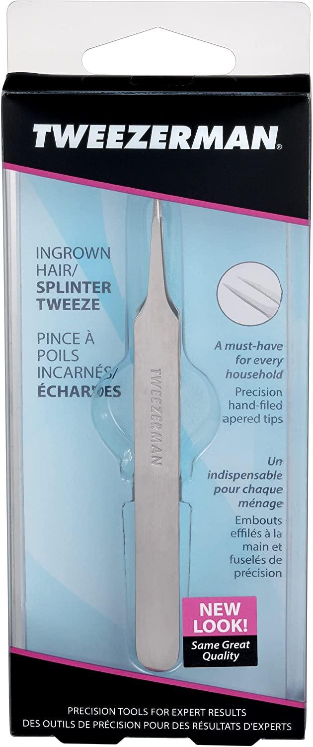 Tweezerman Ingrown Hair Splintertweeze - Precision Stainless Steel Tool ...