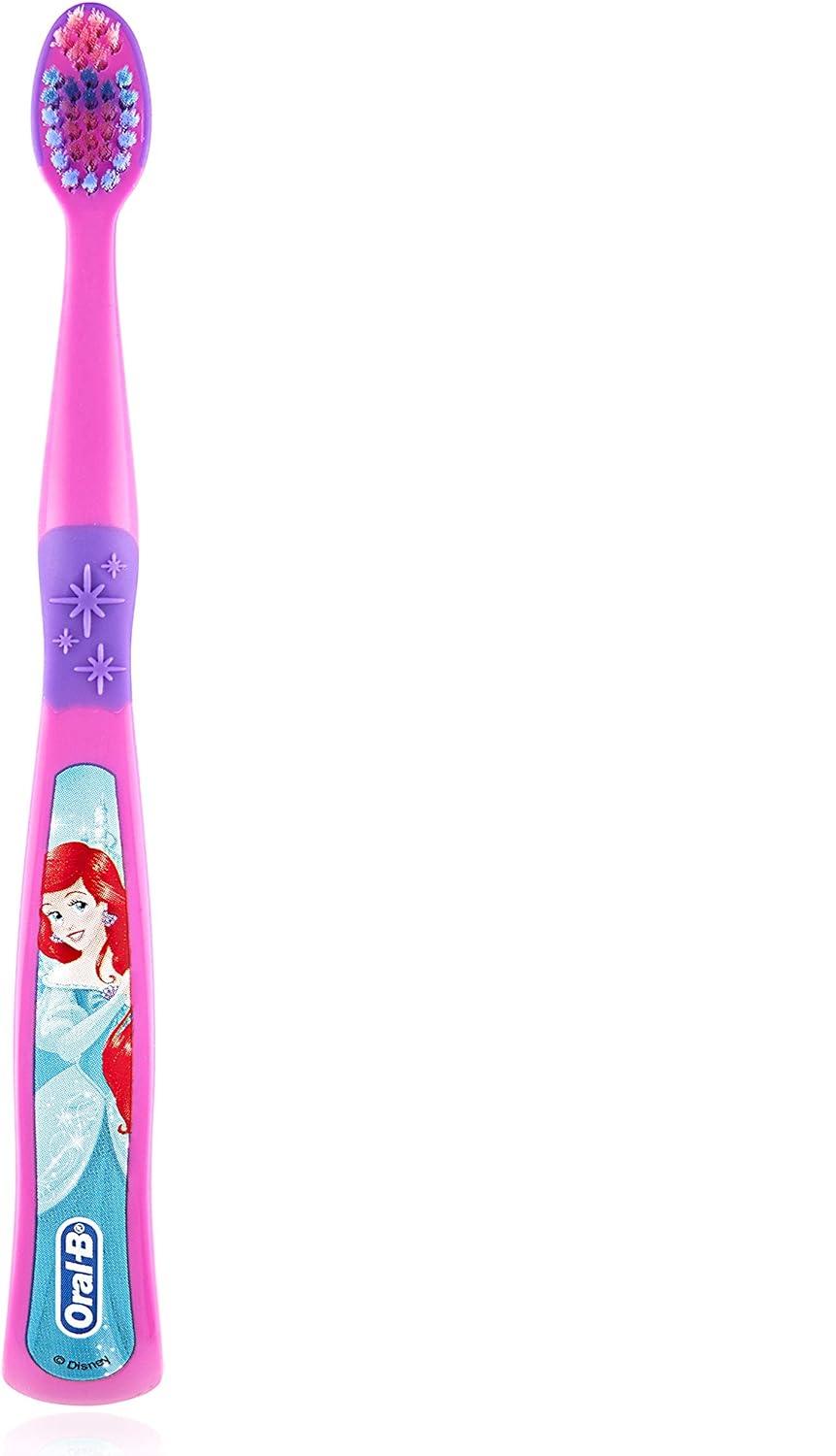 Oral-B Disney Princess Extra Soft Toothbrush & Crest Kids Sparkle Fun ...
