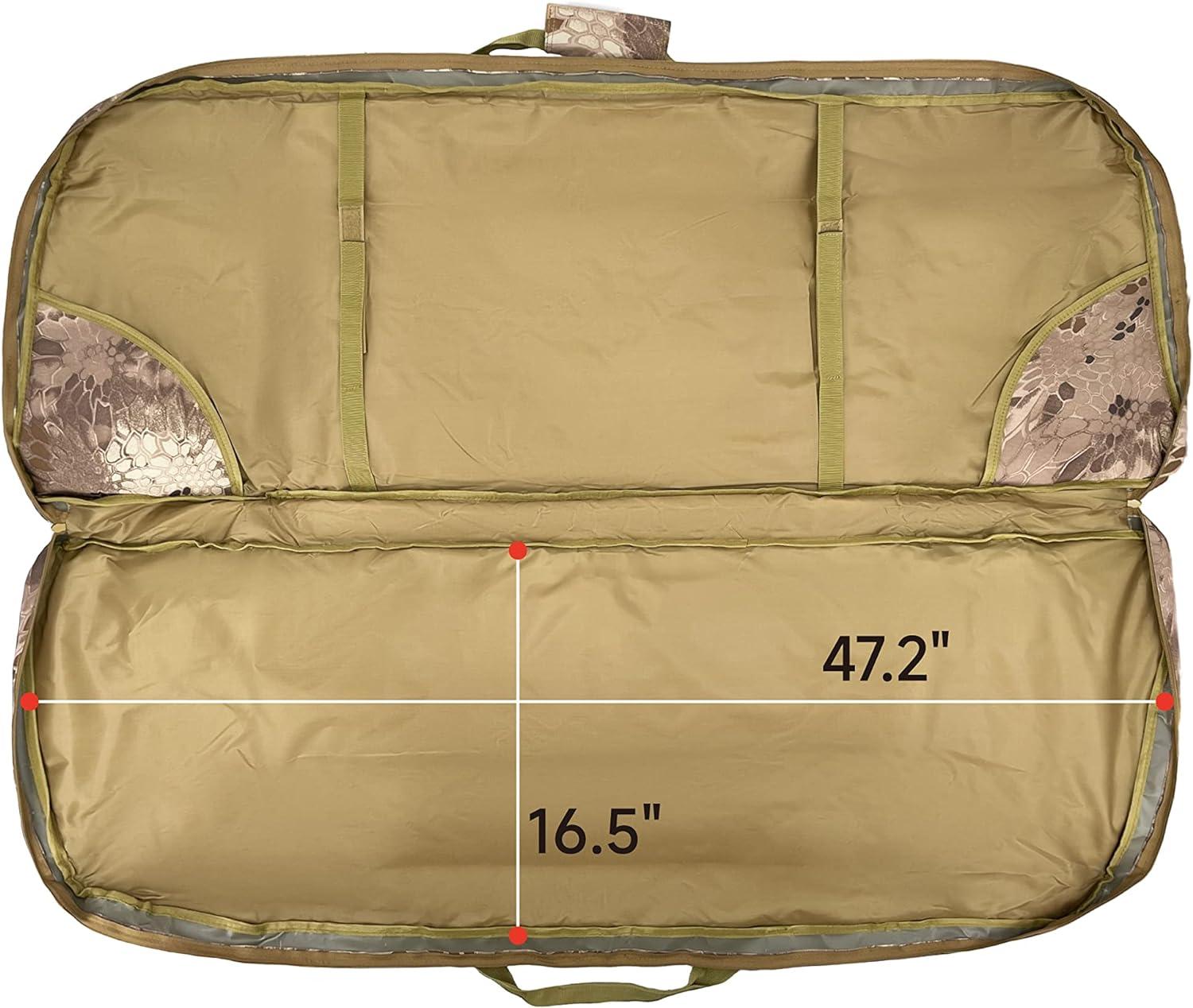 Silfrae Soft Compound Bow Case - Camo Brown, Large Size | Bow Carry Bag ...