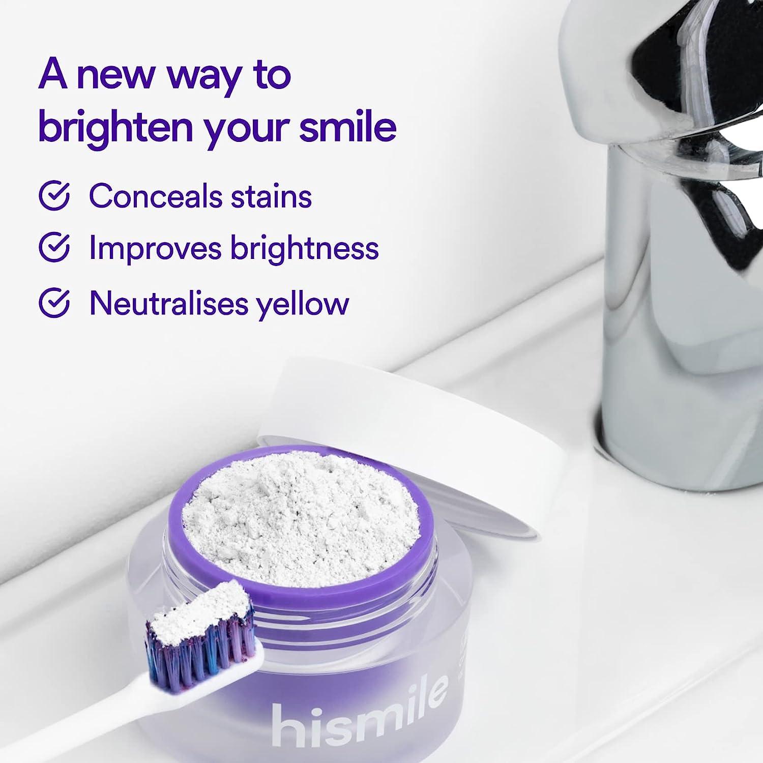 Hismile V34 Colour Corrector Powder | Teeth Whitening & Stain Removal ...