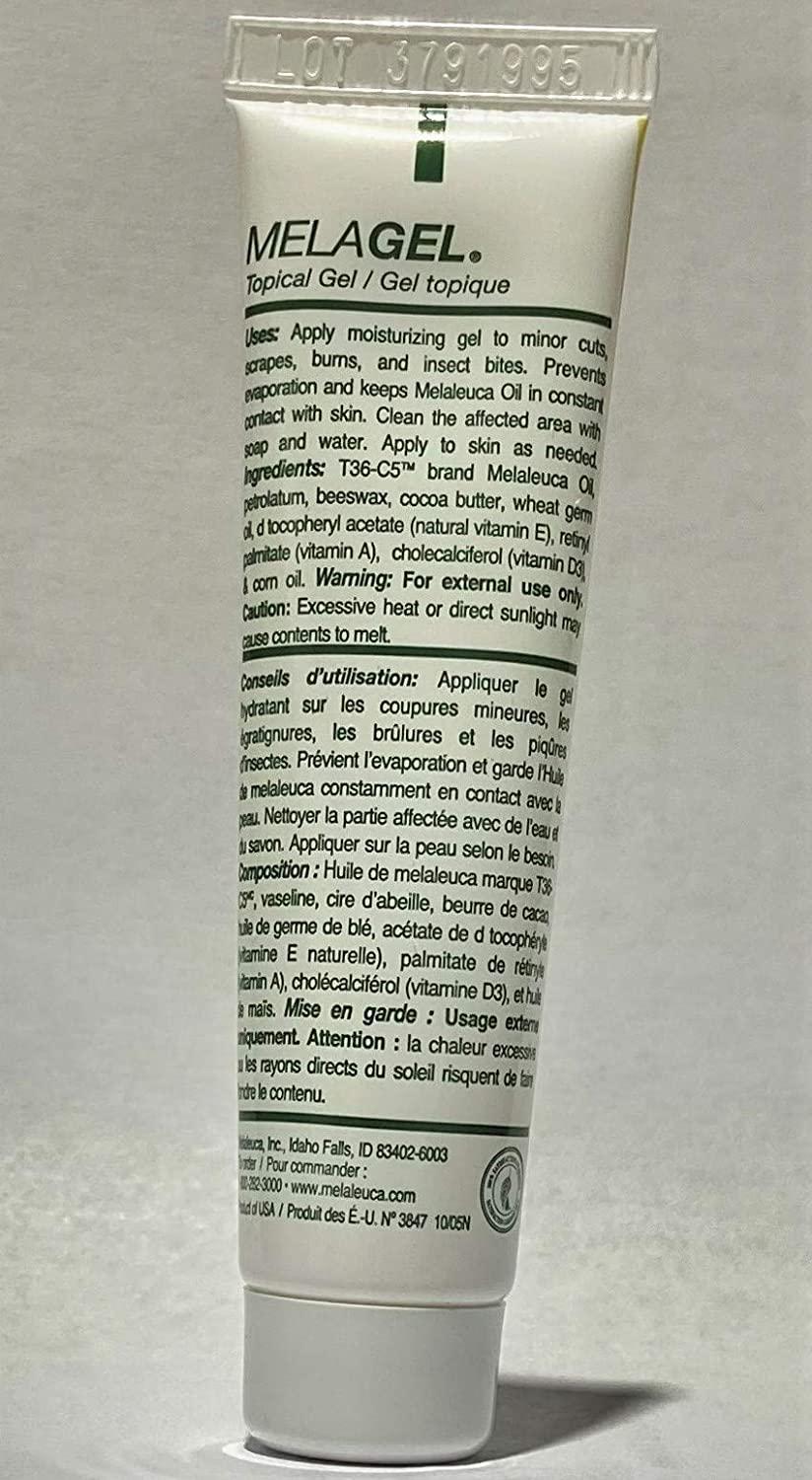 Melaleuca MelaGel Topical Balm .5oz Tube - Soothing Relief for Skin ...
