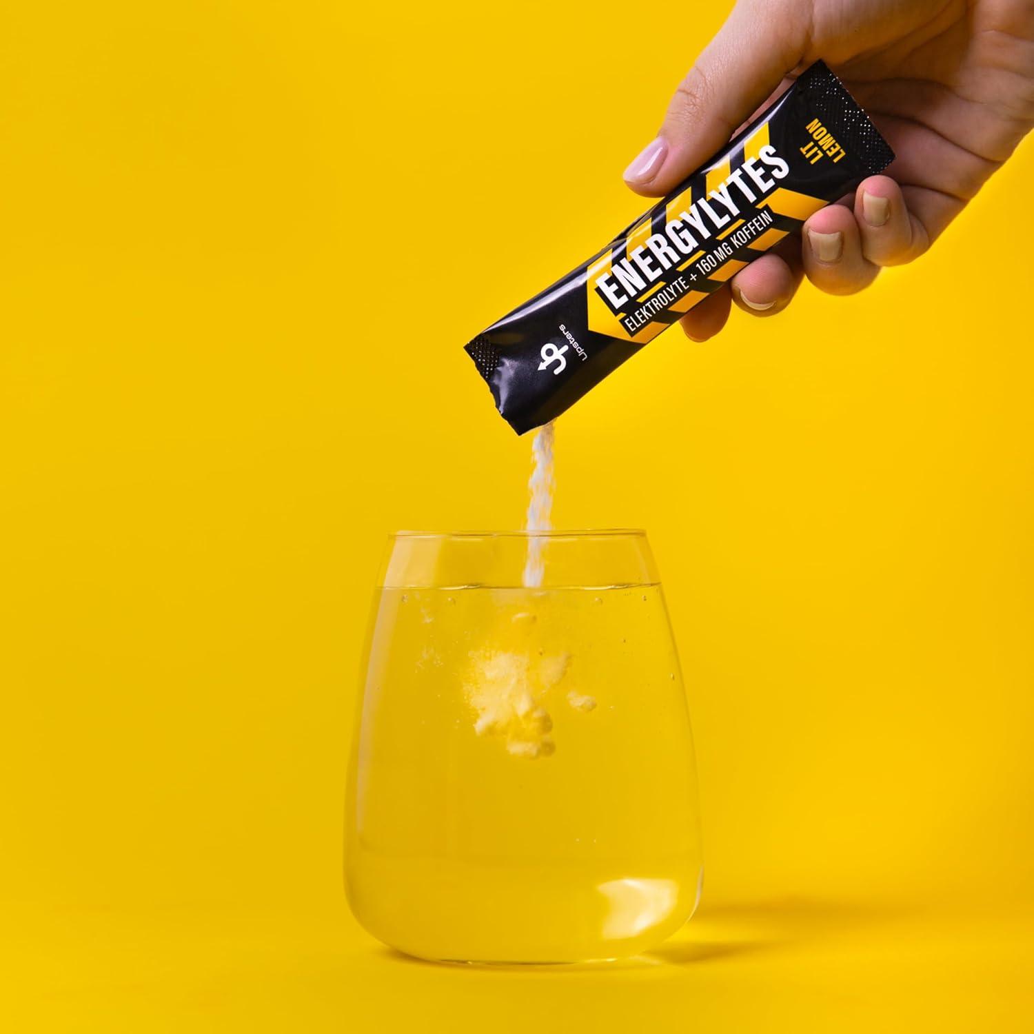 Upsters Energylytes I Sugar-Free Electrolyte Powder with 160mg Caffeine ...