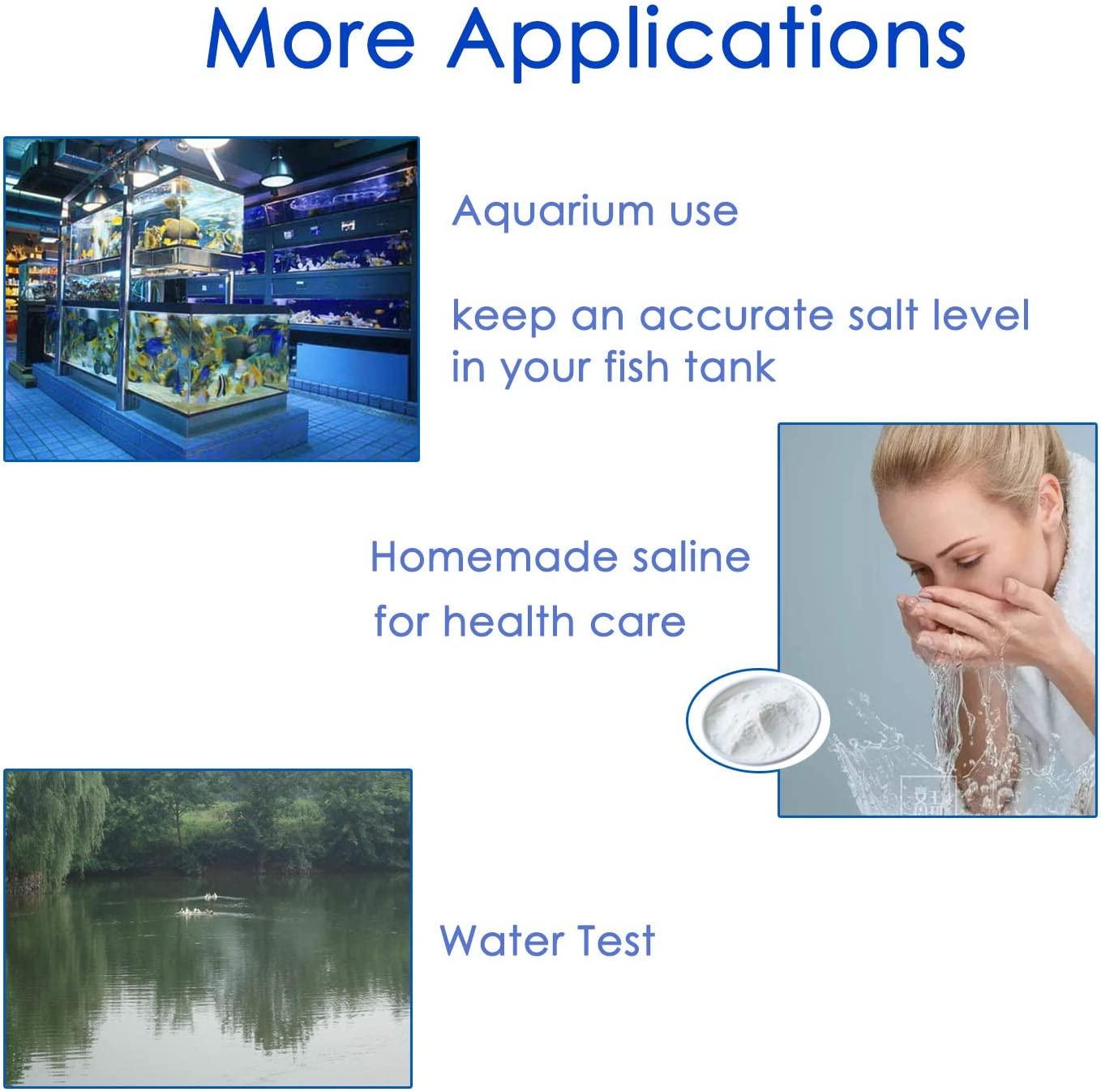 Capetsma Salinity Tester: Accurate Hydrometer for Aquariums - Marine ...