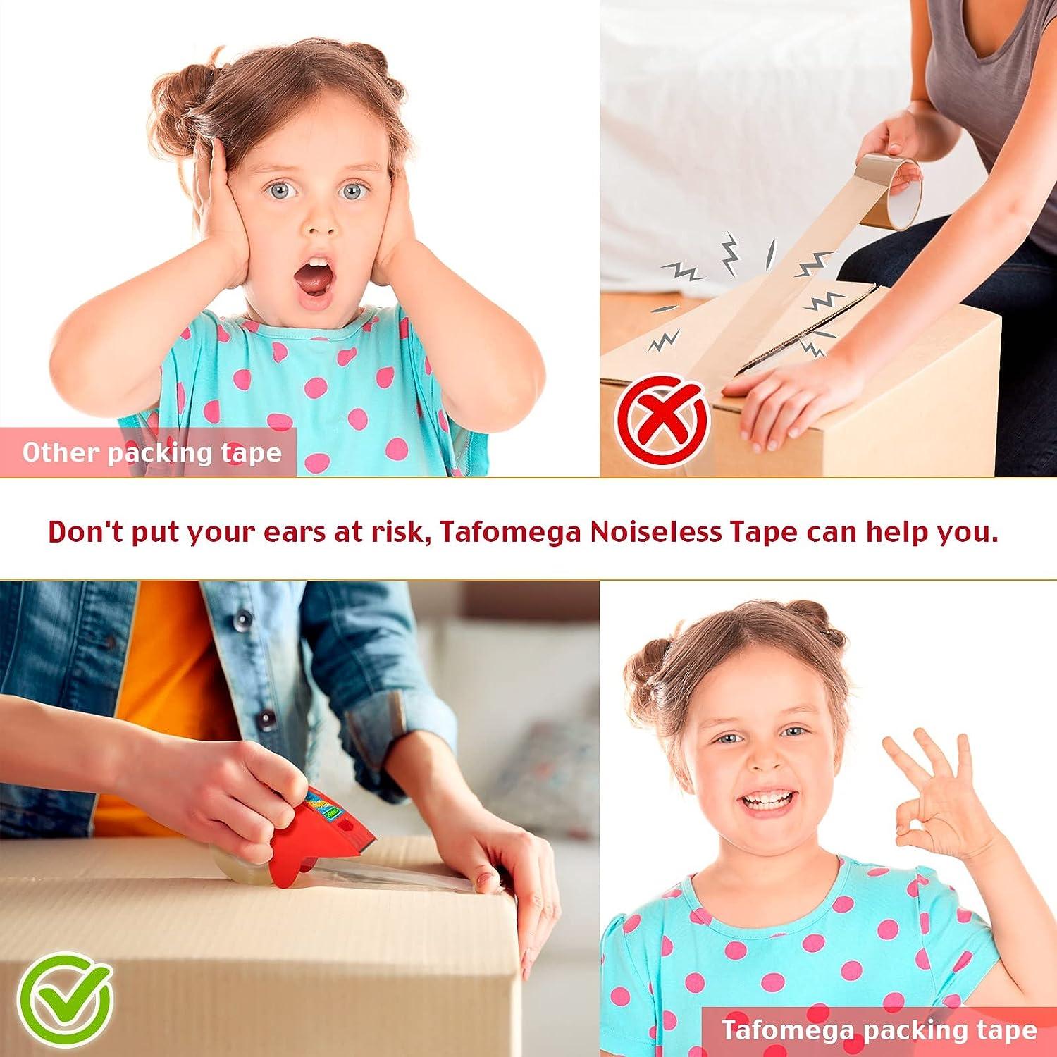 Clear Packing Tape-3 Packs Heavy Duty Packing Tape for Moving Boxes ...