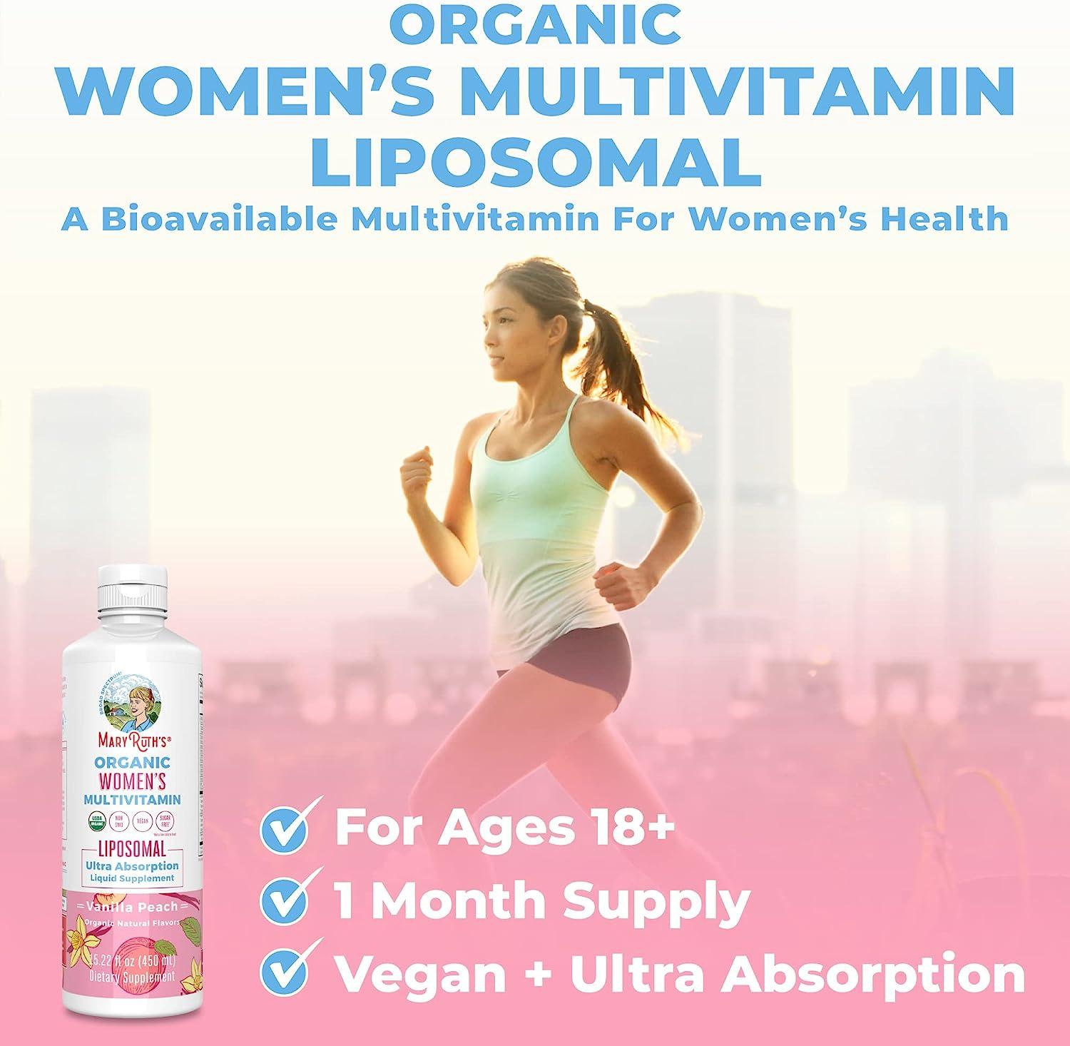 MaryRuth's Organic Women's Liquid Multivitamin - Immune Support ...