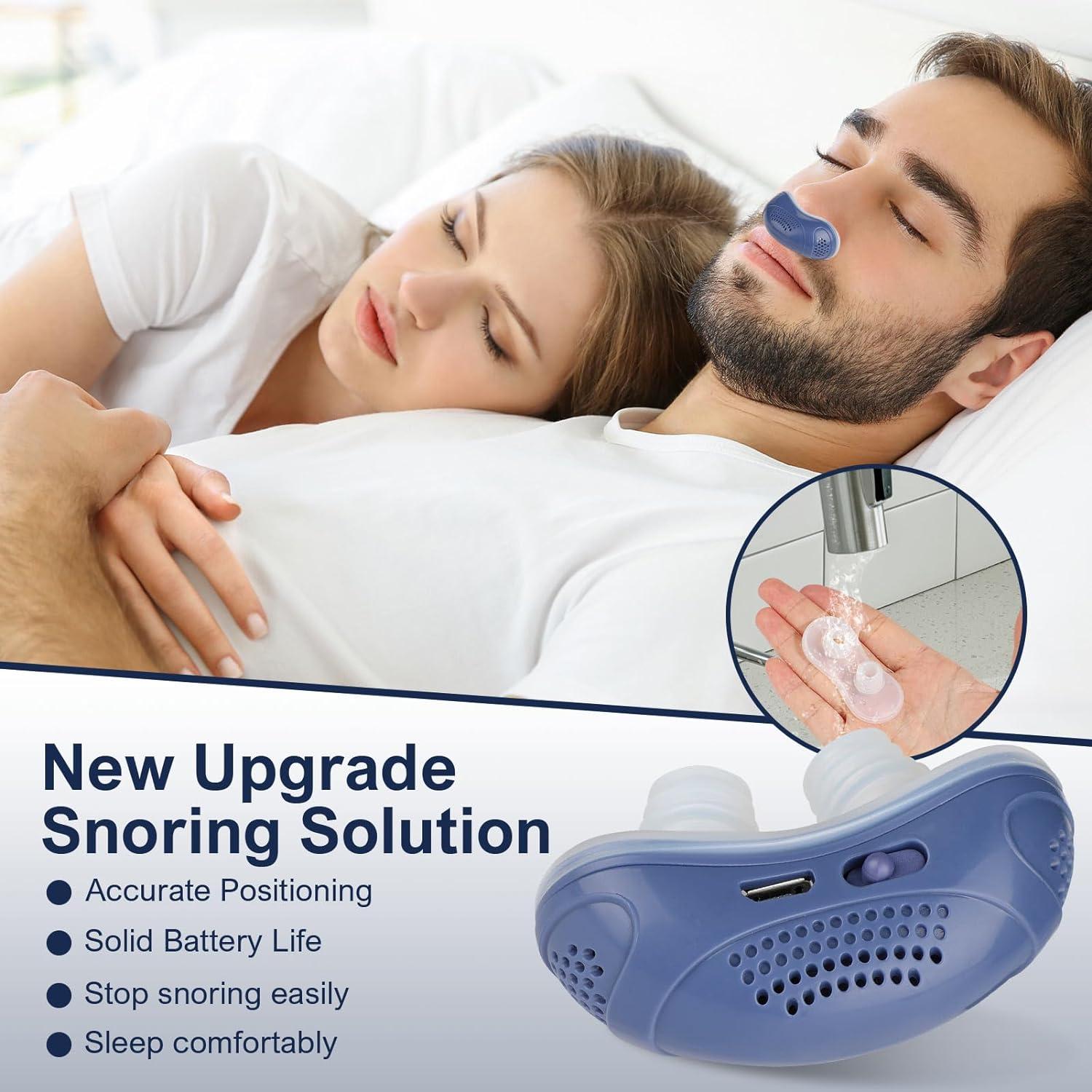 Electric Anti Snoring Device for Men & Women | Nasal Snoring Solution ...