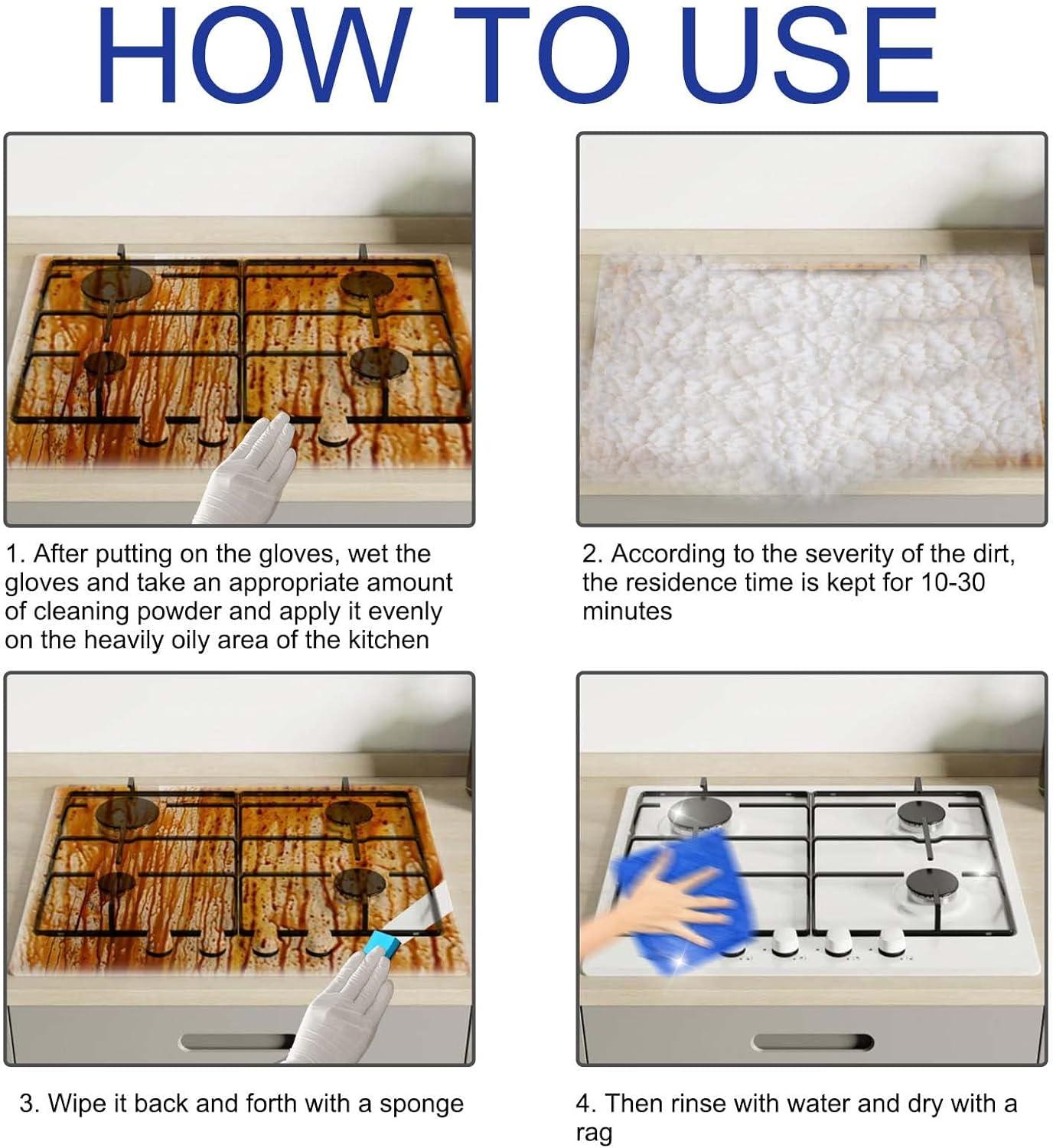 Mof Chef Cleaning Powder Heavy Duty Degreaser Cleaner Mof Chef ...