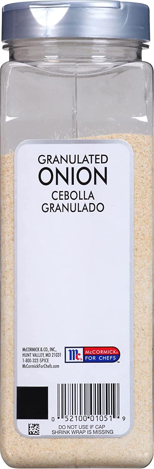 McCormick Culinary Granulated Onion Powder 18 oz - Ideal for Dips ...