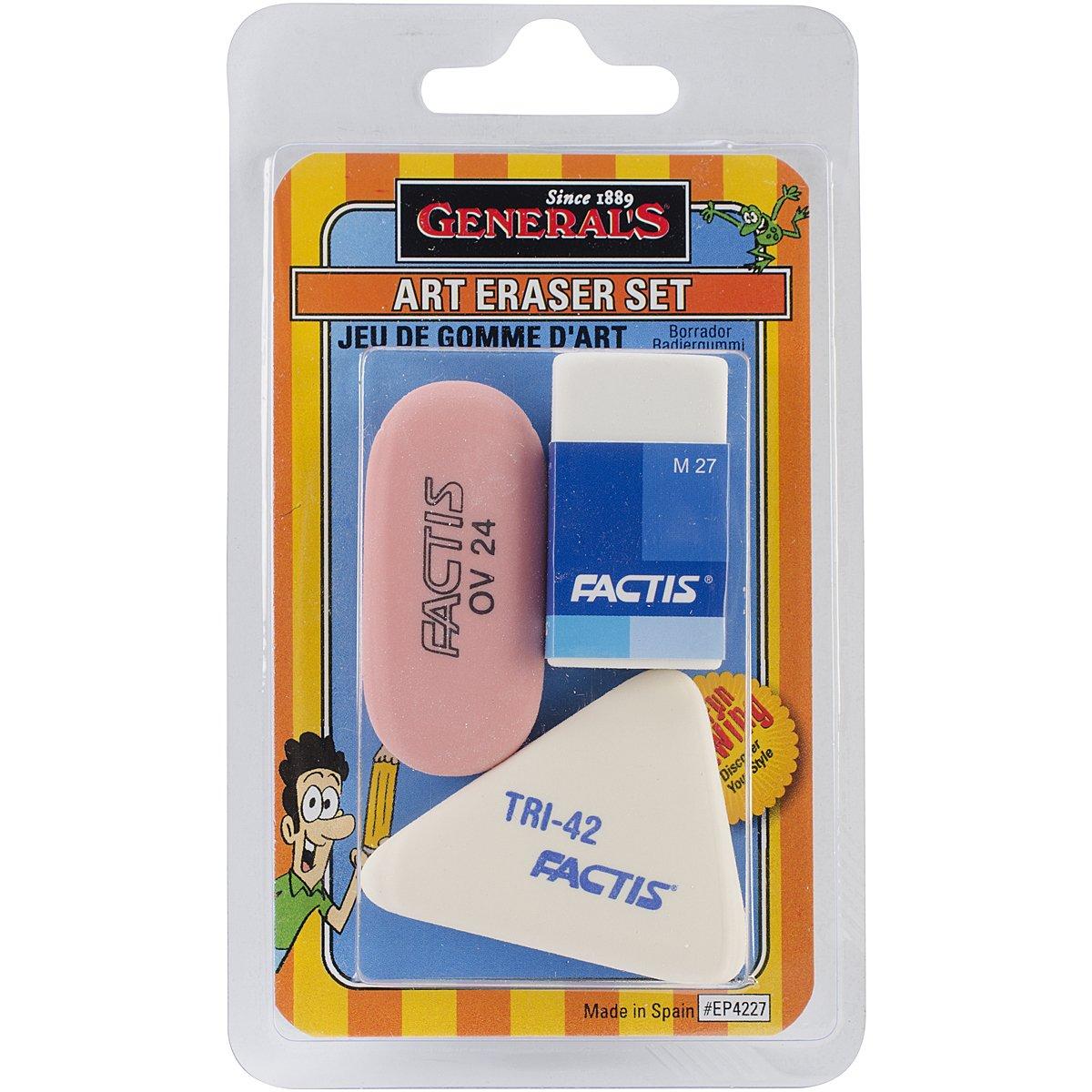 General Pencil Art Eraser Set: Precision Erasing Tools for Artists ...