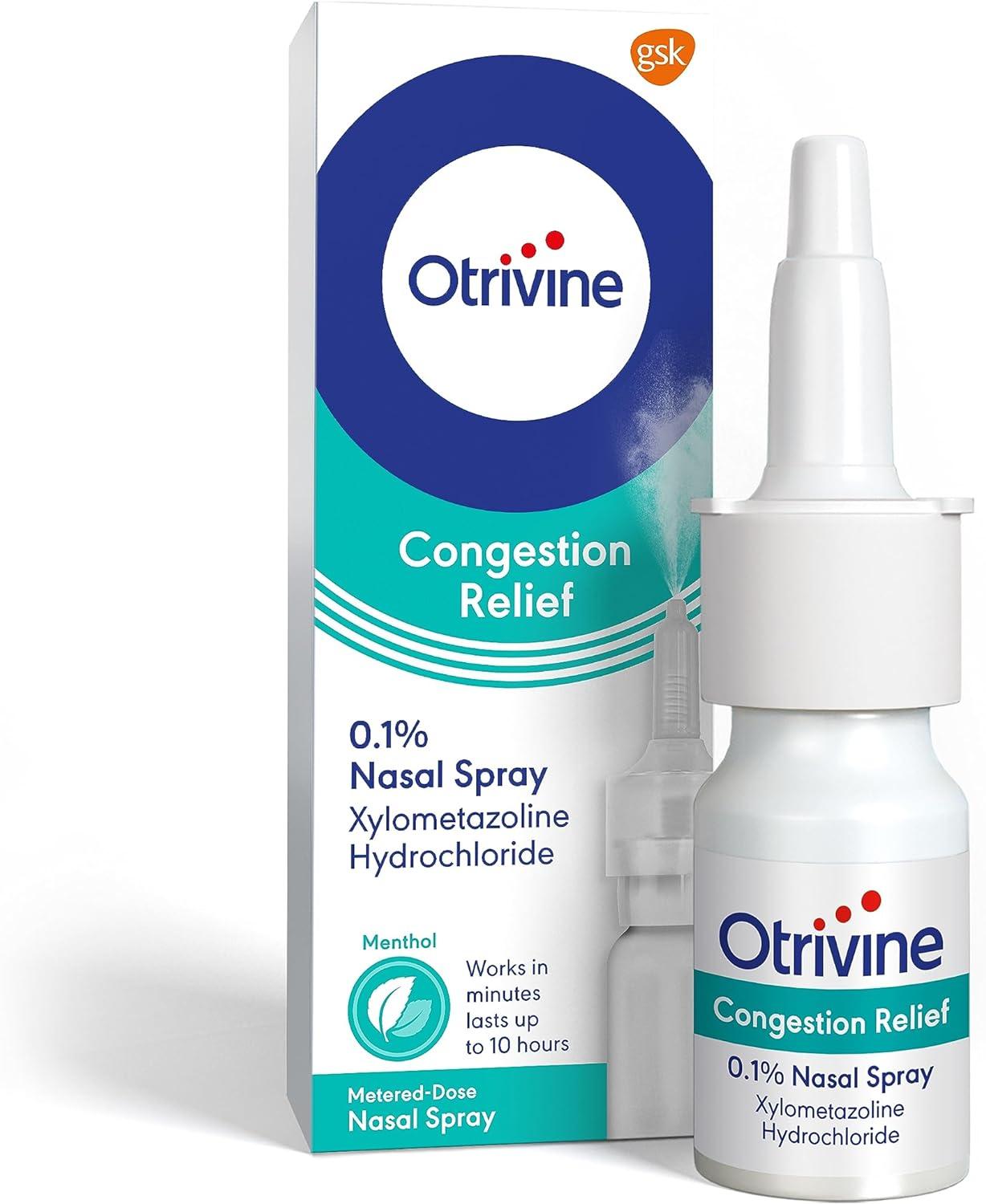 Otrivine Congestion Relief Nasal Spray 10ml