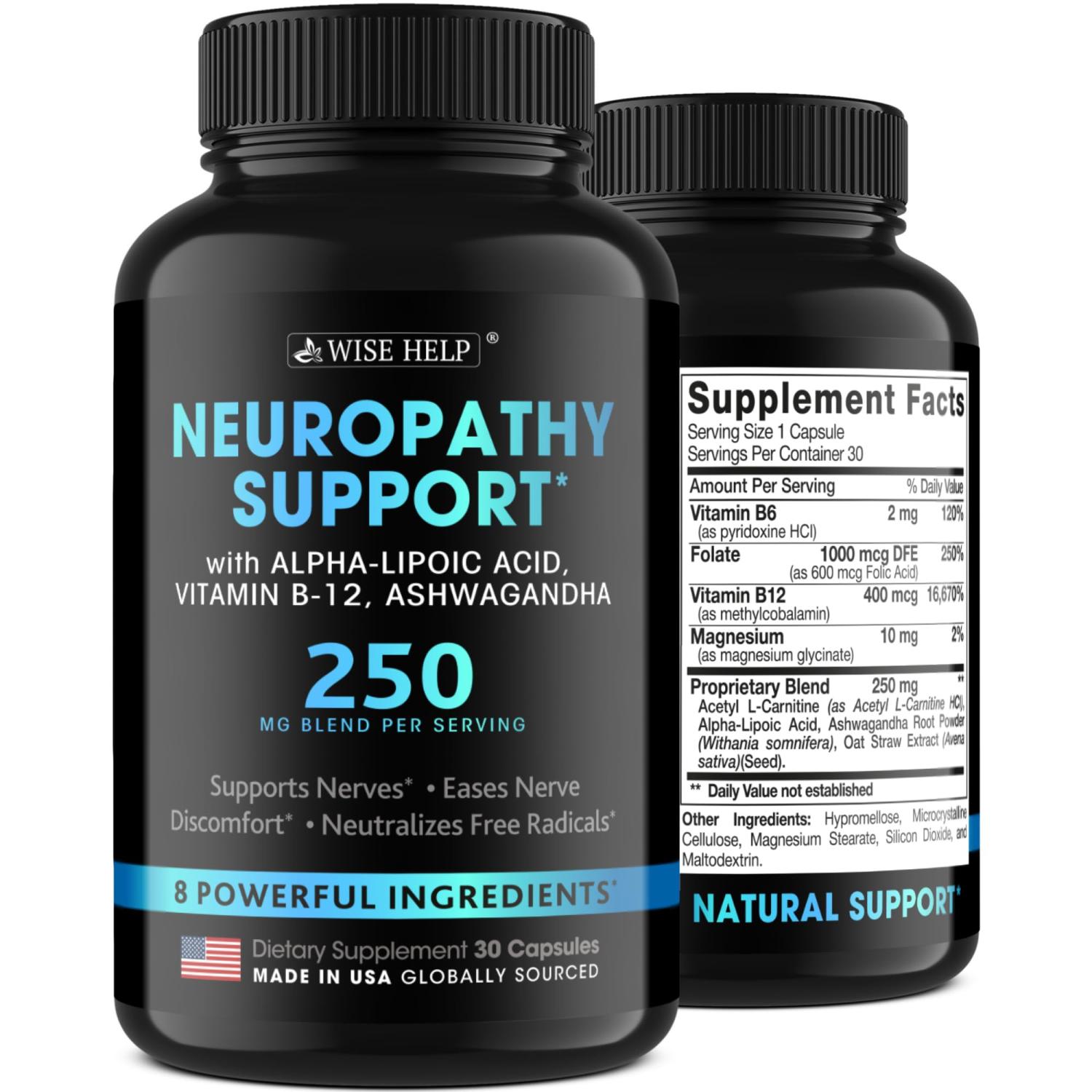 Neuropathy Support | Natural Nerve Discomfort Relief | Made in USA ...