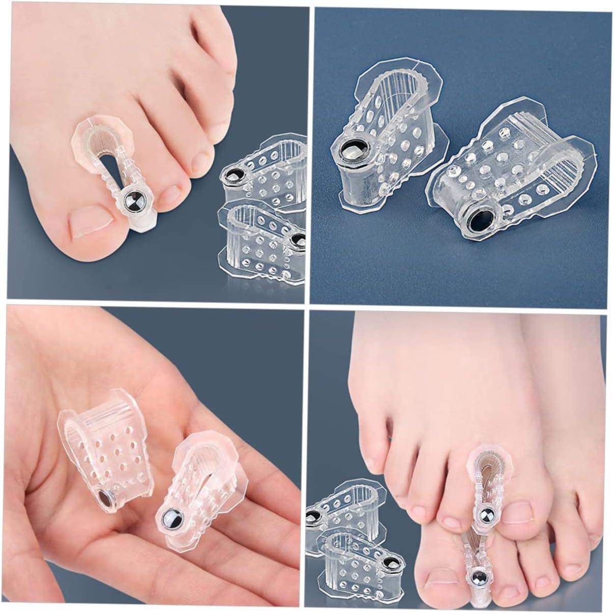 4 Pairs Magnetic Toe Separator Pedicure Tools for Feet - Hammertoe ...