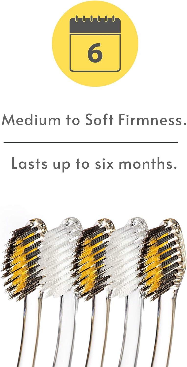 Nano-B Silver Toothbrush - Soft Antibacterial Bristles for Adults ...