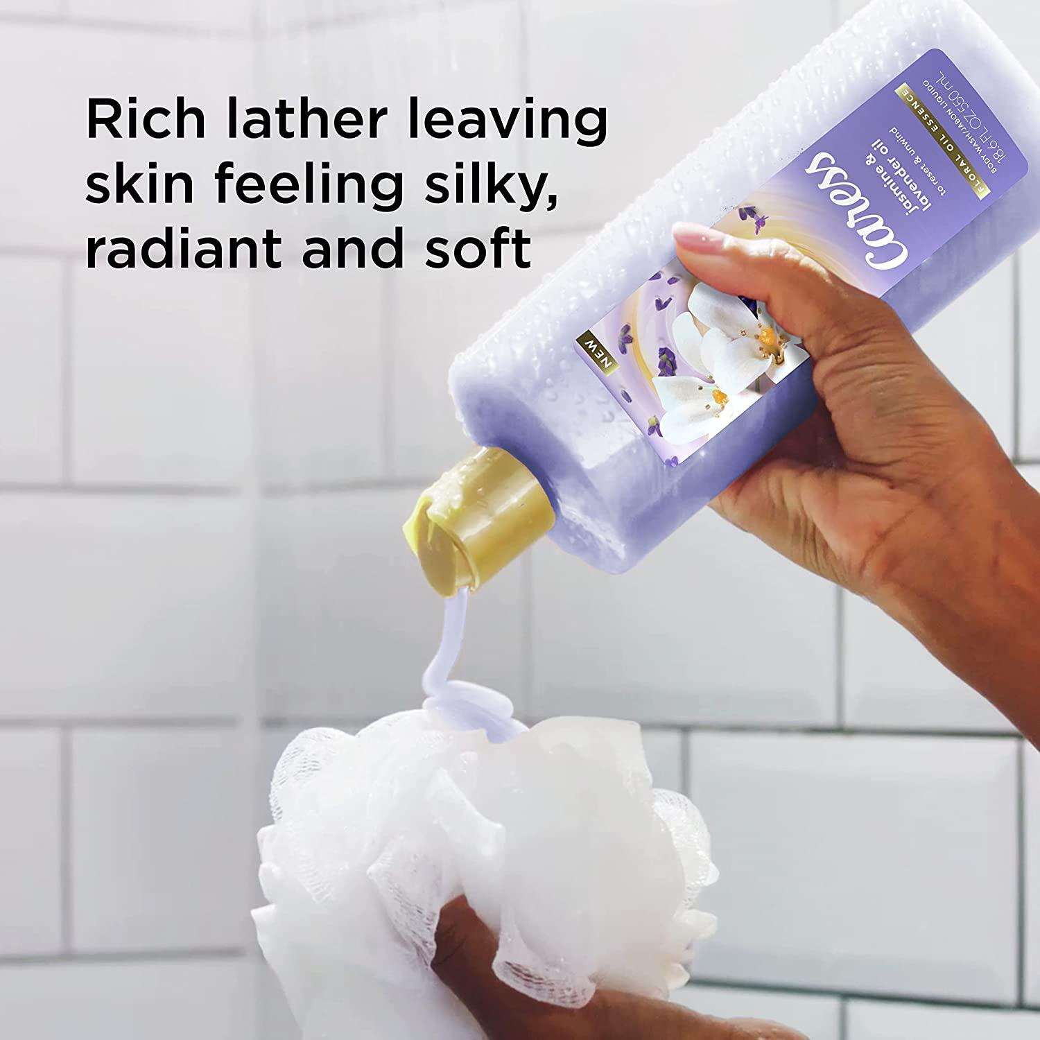 Caress Moisturizing Body Wash Jasmine & Lavender Oil 18.6 oz (6 Pack ...