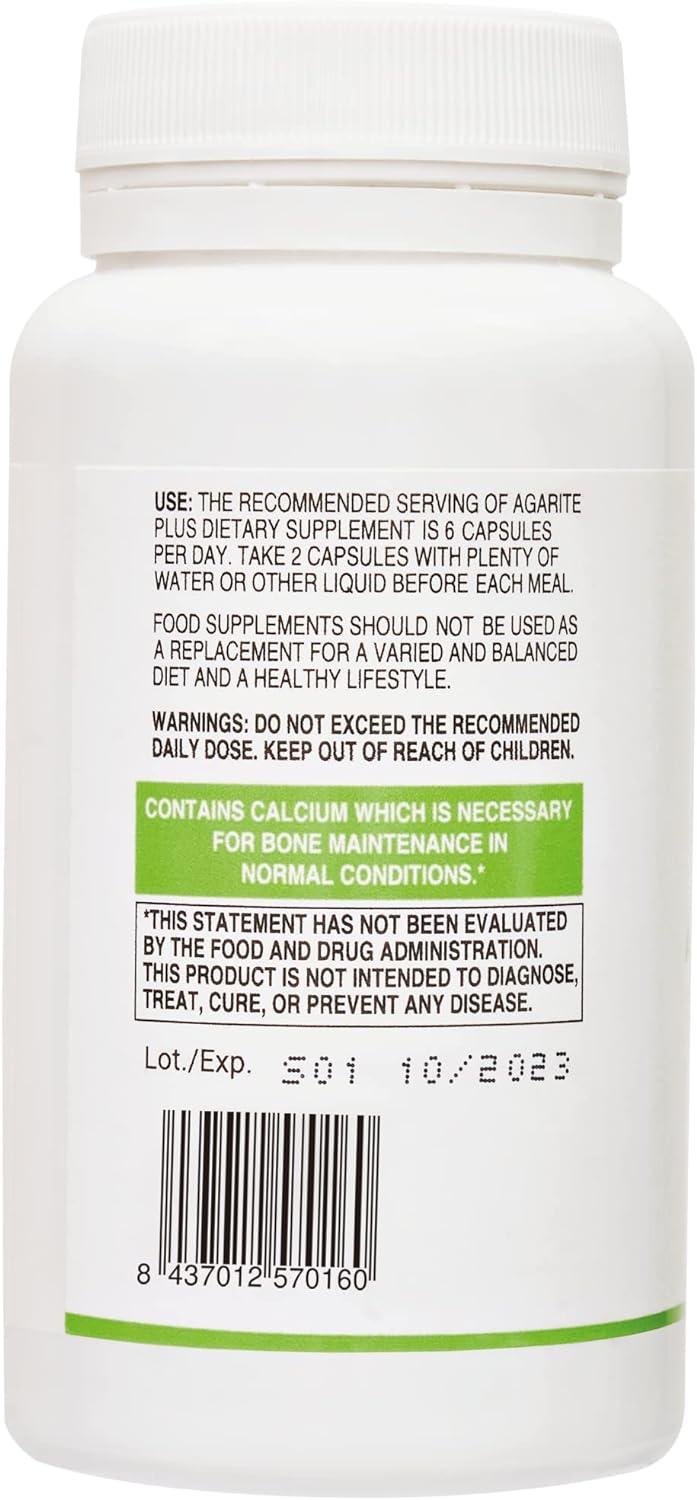 Agarite Plus: 100% Natural Organic Vegan Agar-Agar and Calcium ...