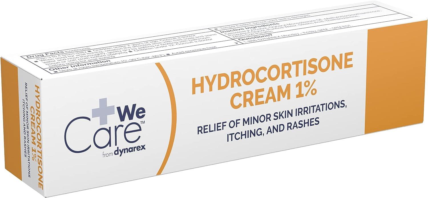 Dynarex Hydrocortisone Cream 1 Oz Tube - Fast Relief for Itching and ...