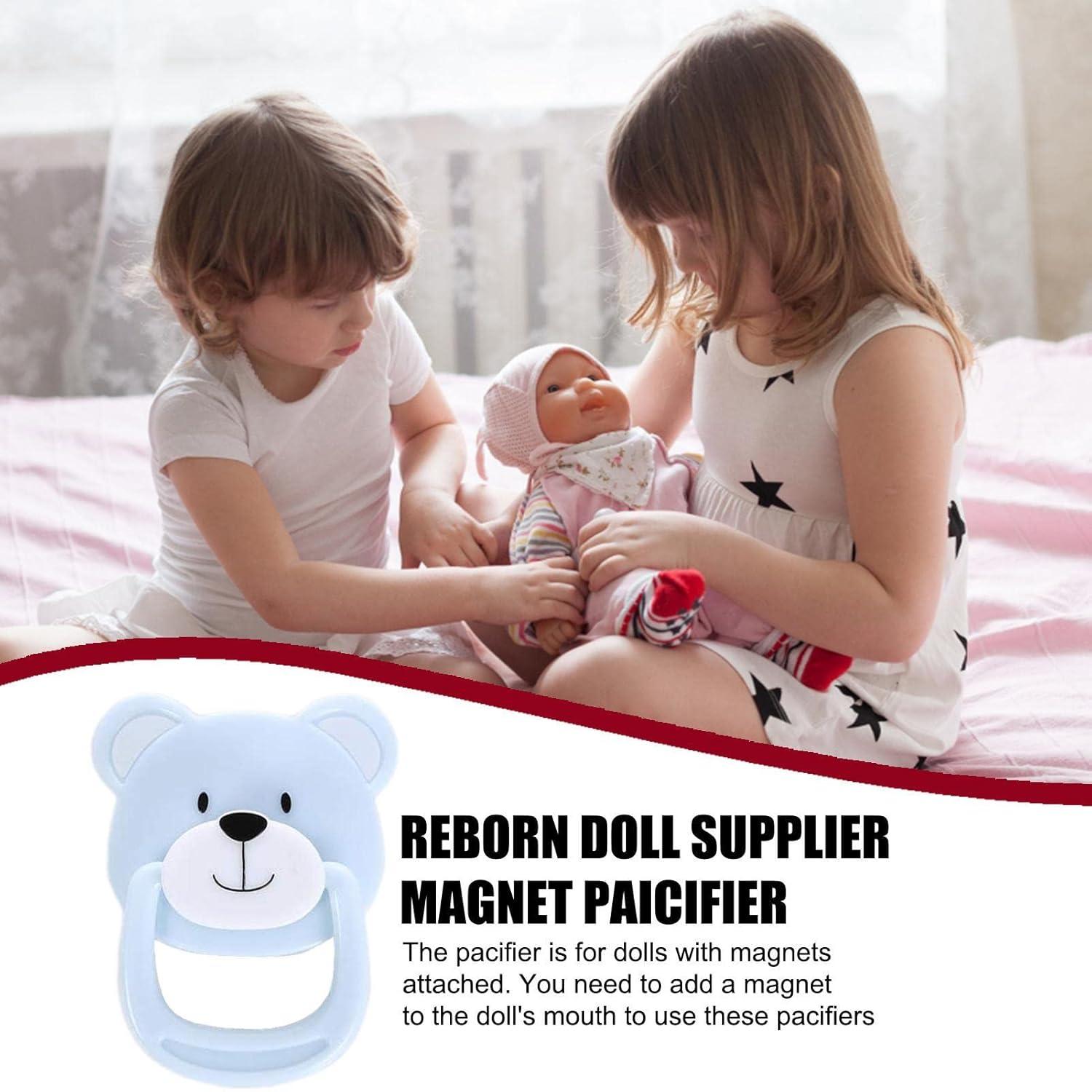 Shop Cute Bear-Shaped Magnetic Pacifier for Reborn Babies - Luckxing ...