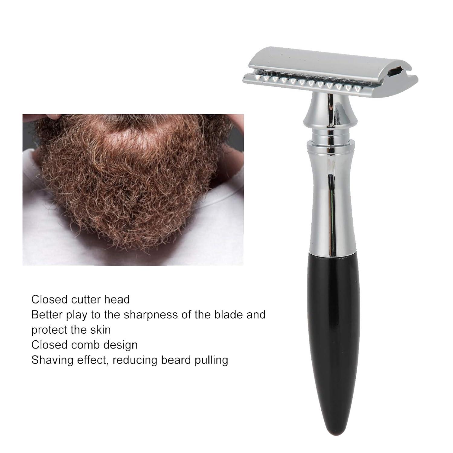 Double Edge Blade Retro Safety Razor - Foldable Stainless Steel Men's ...