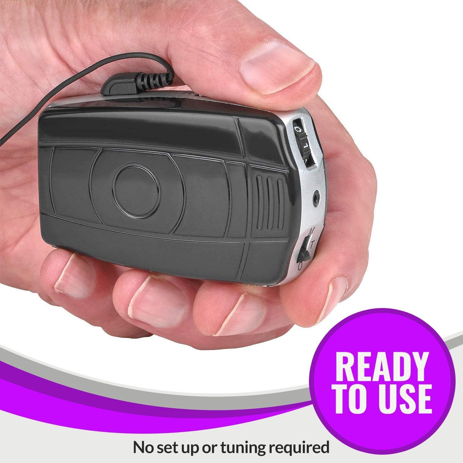 Pocket Sound - Digital Personal Sound Amplifier with Earbuds and ...